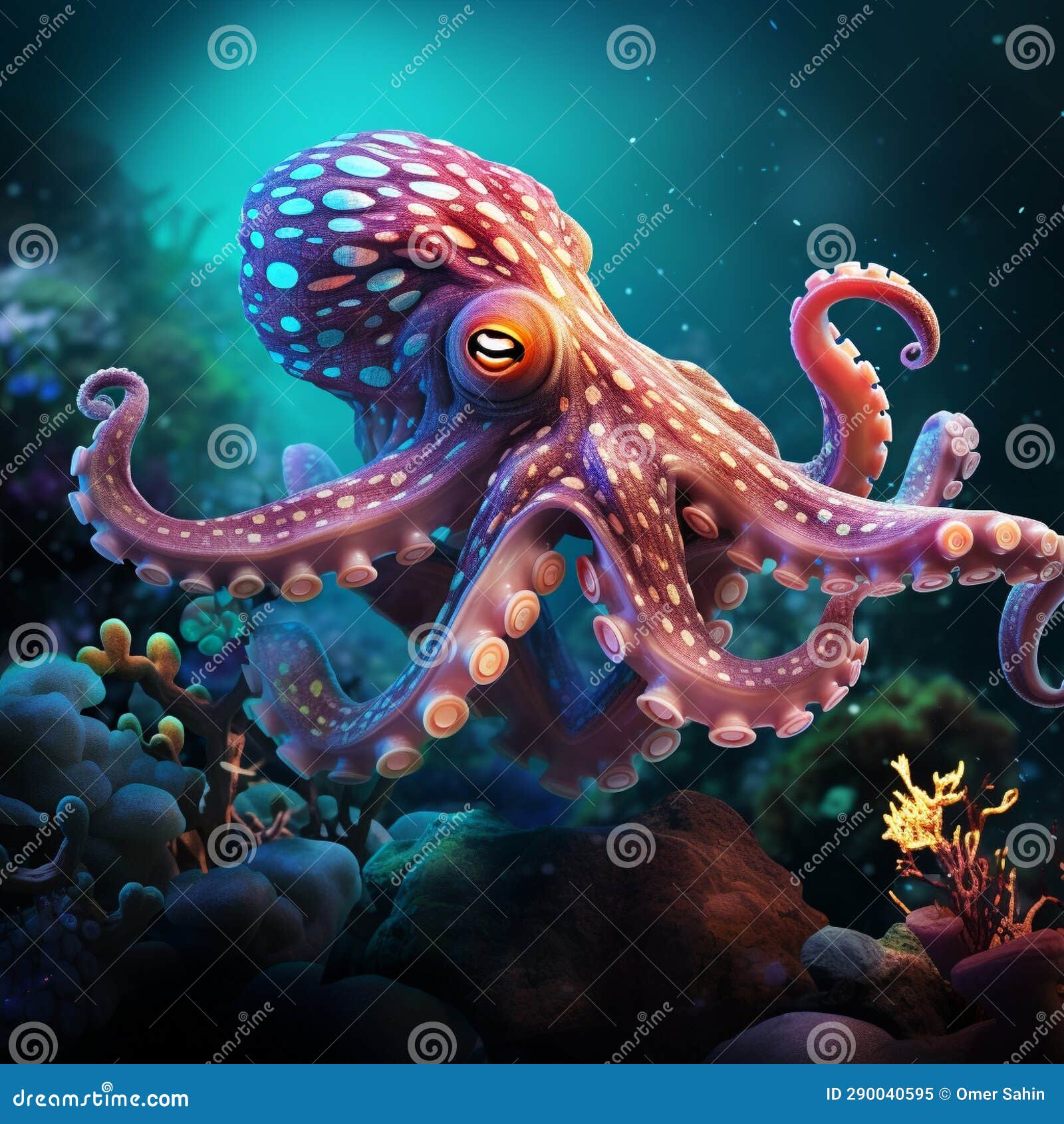 Underwater Wonderland Captivating Water Bubbles And Ethereal Glow Of ...