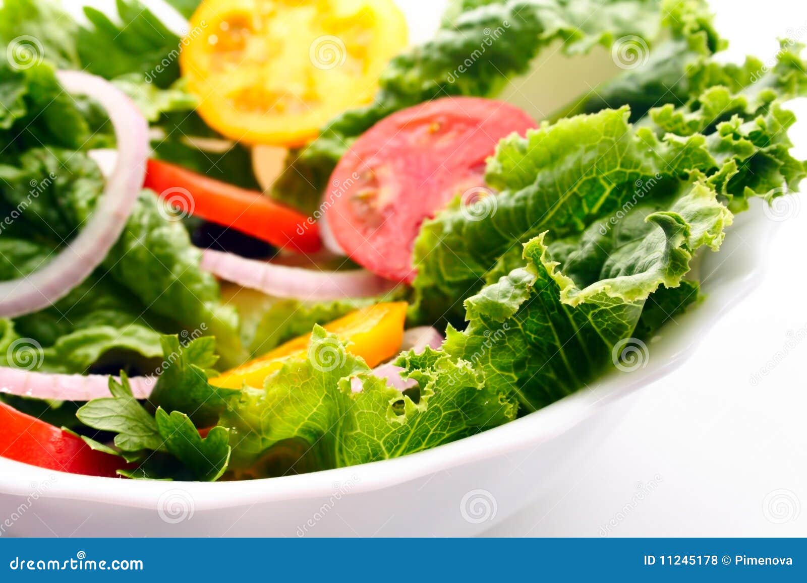 Insalata fotografia stock. Immagine di spuntino, consumo - 11245178