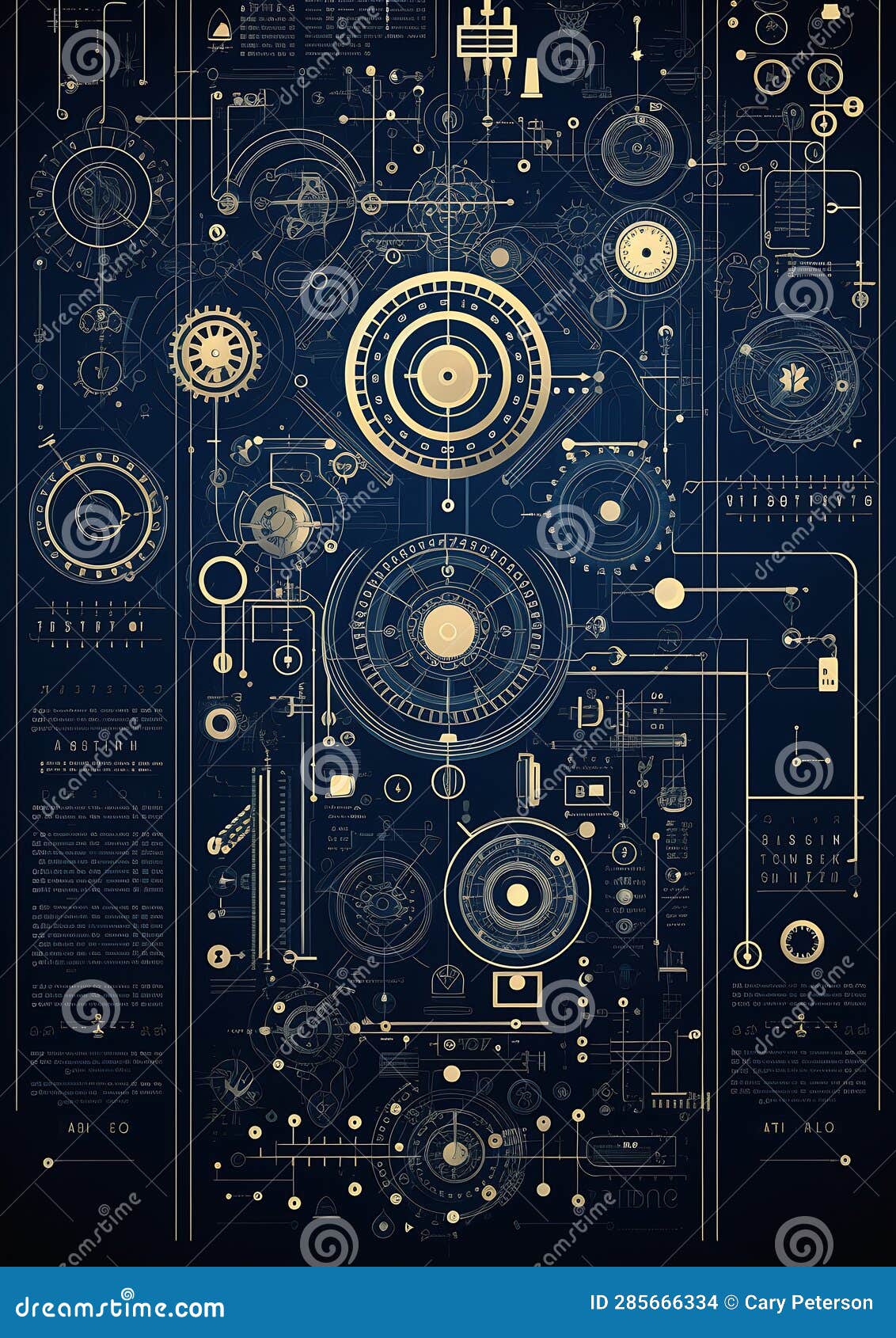 3d Golden Code Padlock Isolated On White Background. High Resolution 3d ...