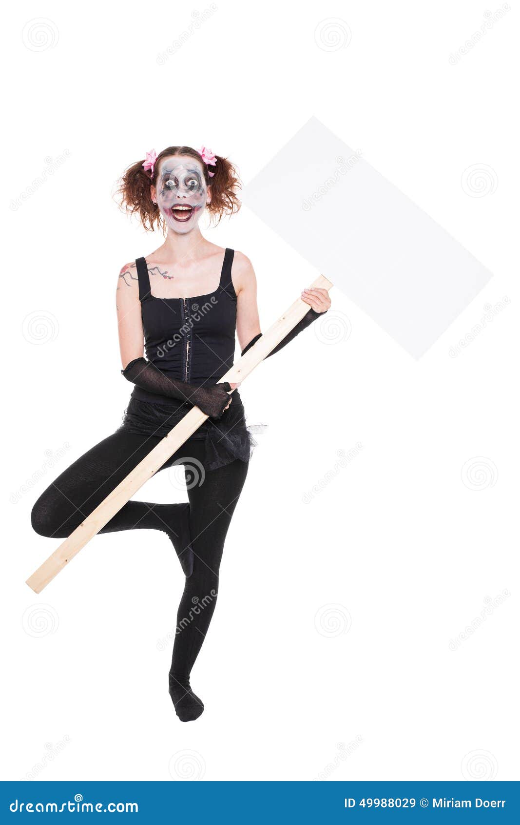 Insane Female Ballet Dancer Stock Image - Image of dancing, artistic ...