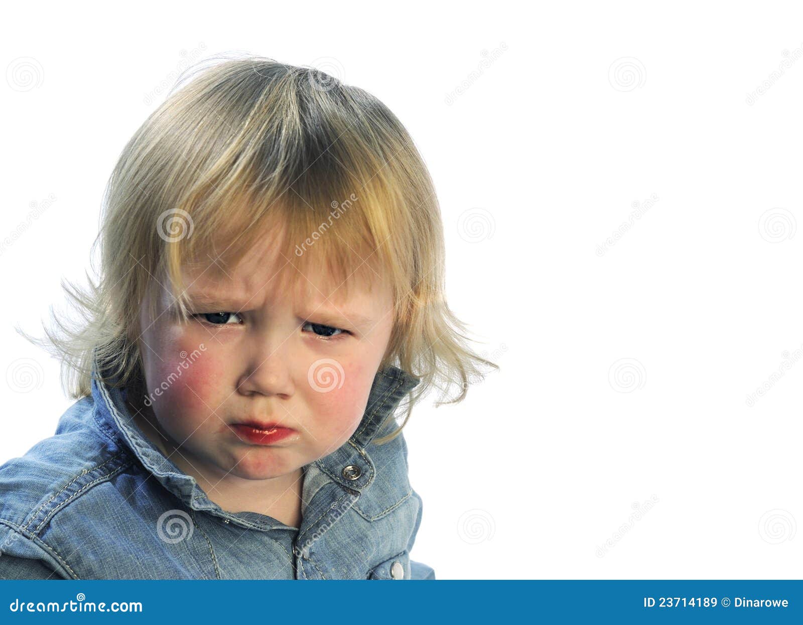 Insatisfecho imagen de archivo. Imagen de cabrito, bebé - 23714189