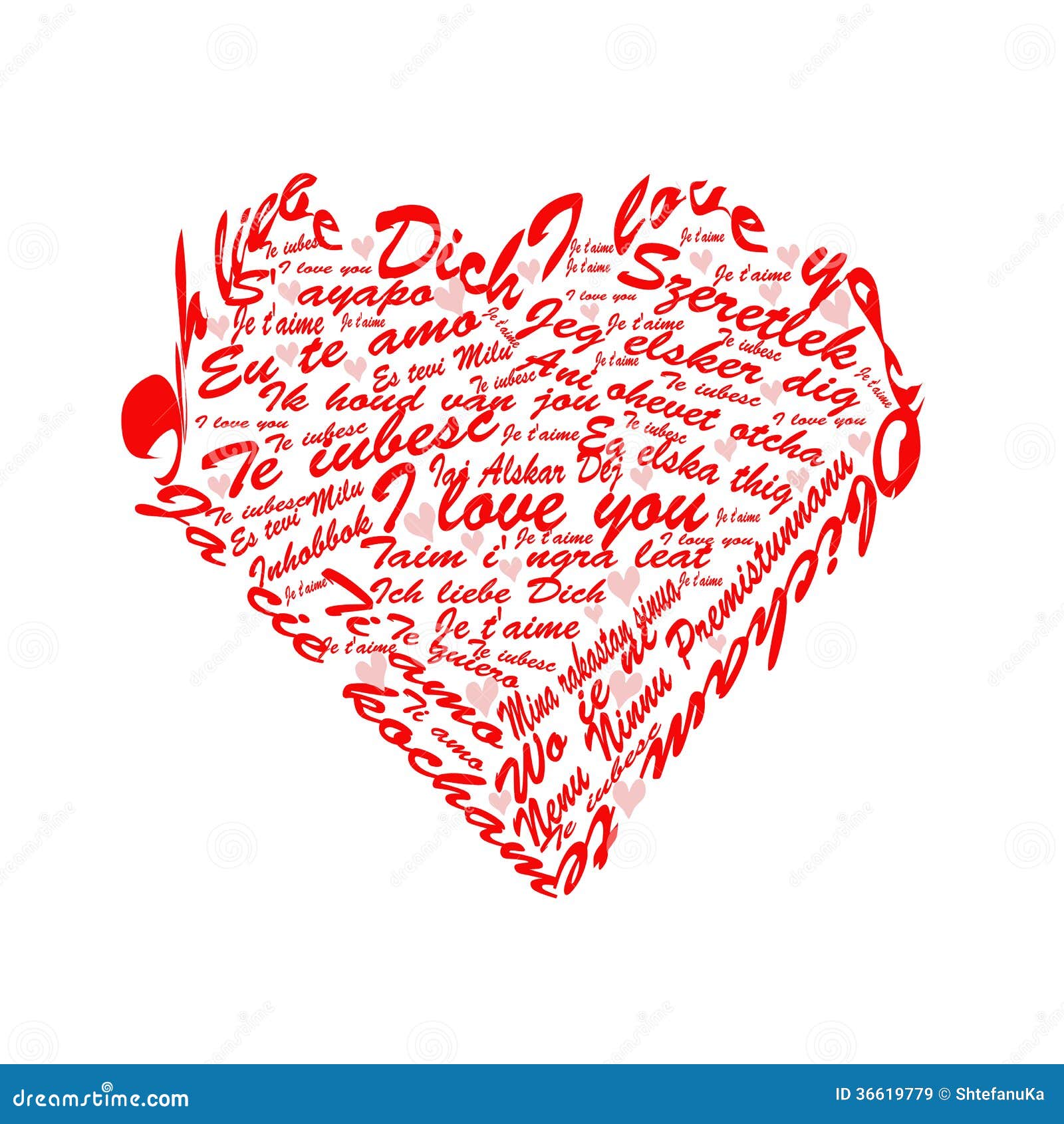 The Romance Languages. Set Of Vector Clip Art Of Speech Bubbles With ...