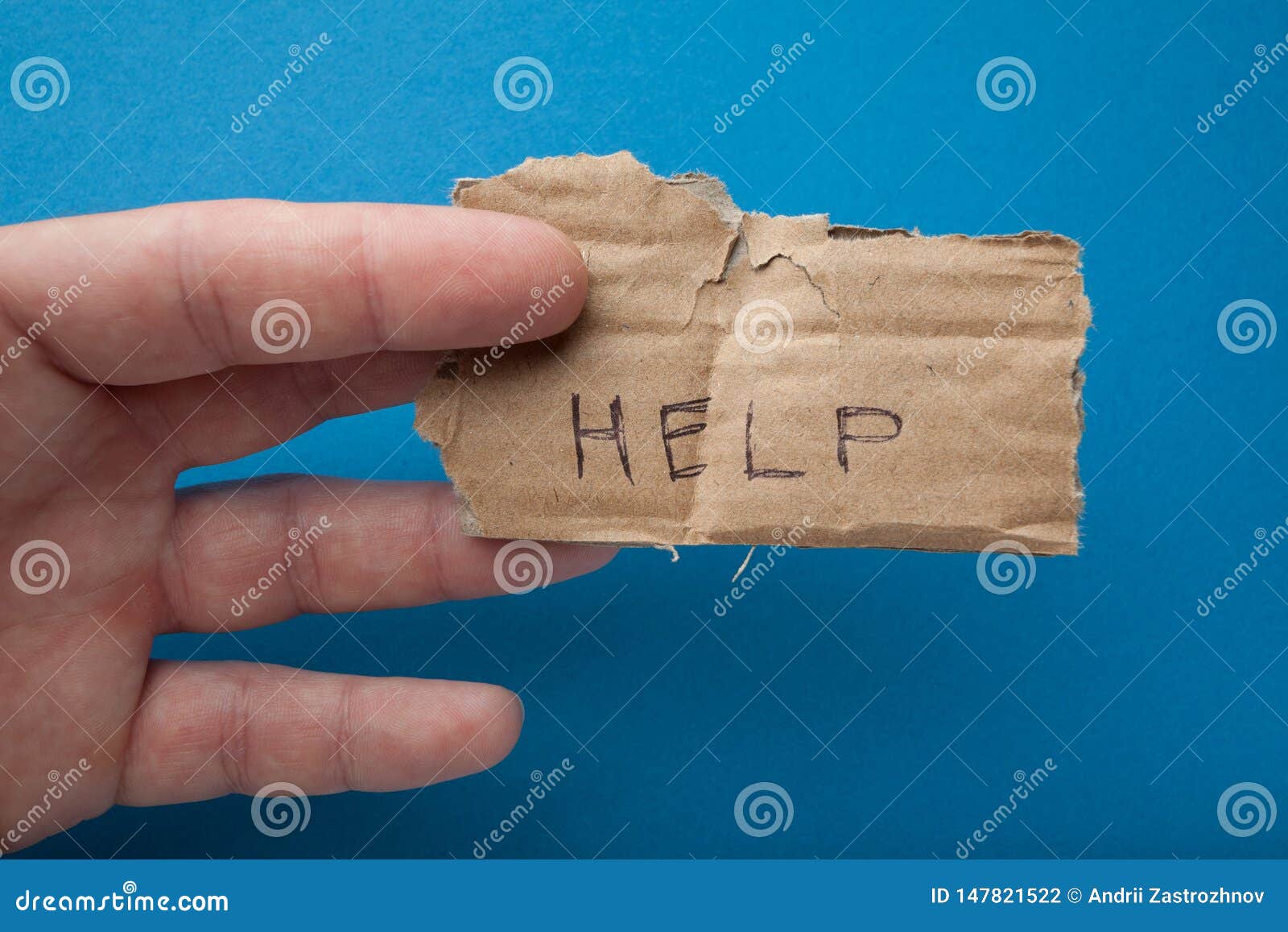 The Inscription on the Old Piece of Cardboard: `Help.` Poverty and Alms ...