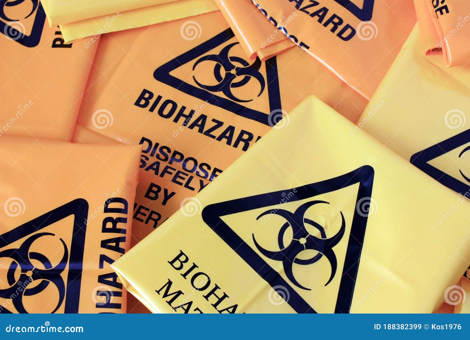 Sign For Biohazard Medical Waste. Arabic Writing Can Read Biohazard ...