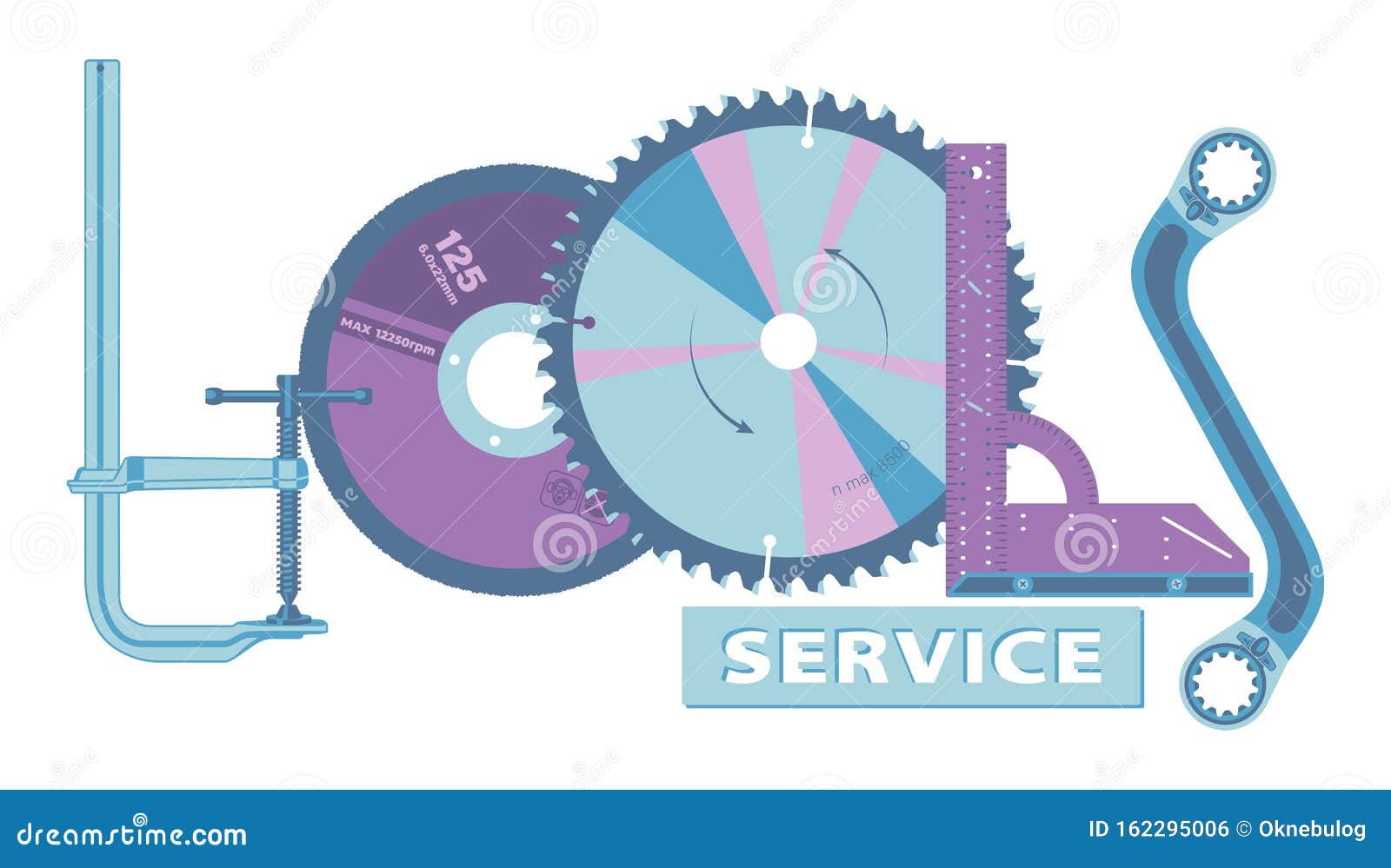 The Inscription `TOOLS` Made of Tools. Vector. Stock Vector ...