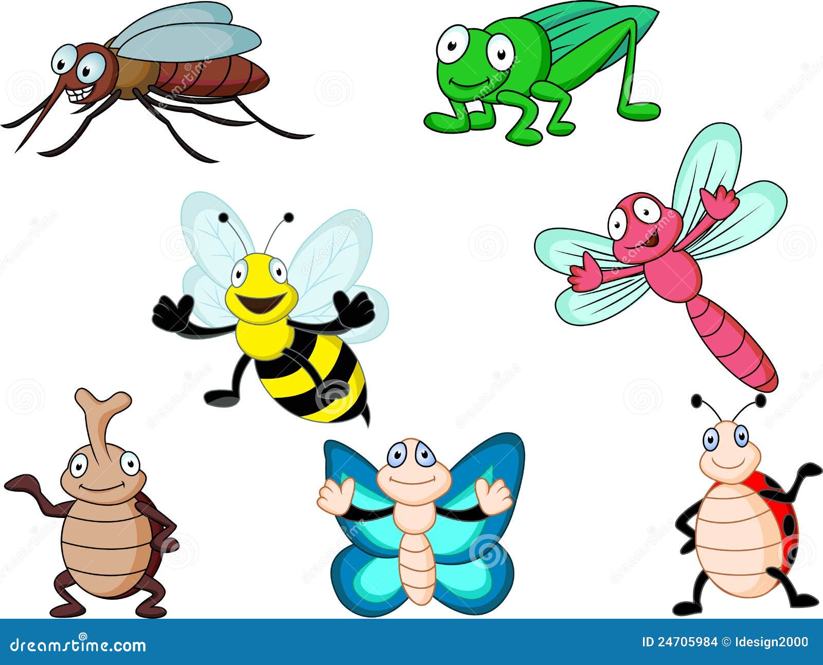 Insect Cartoon Stock Images - Image: 24705984