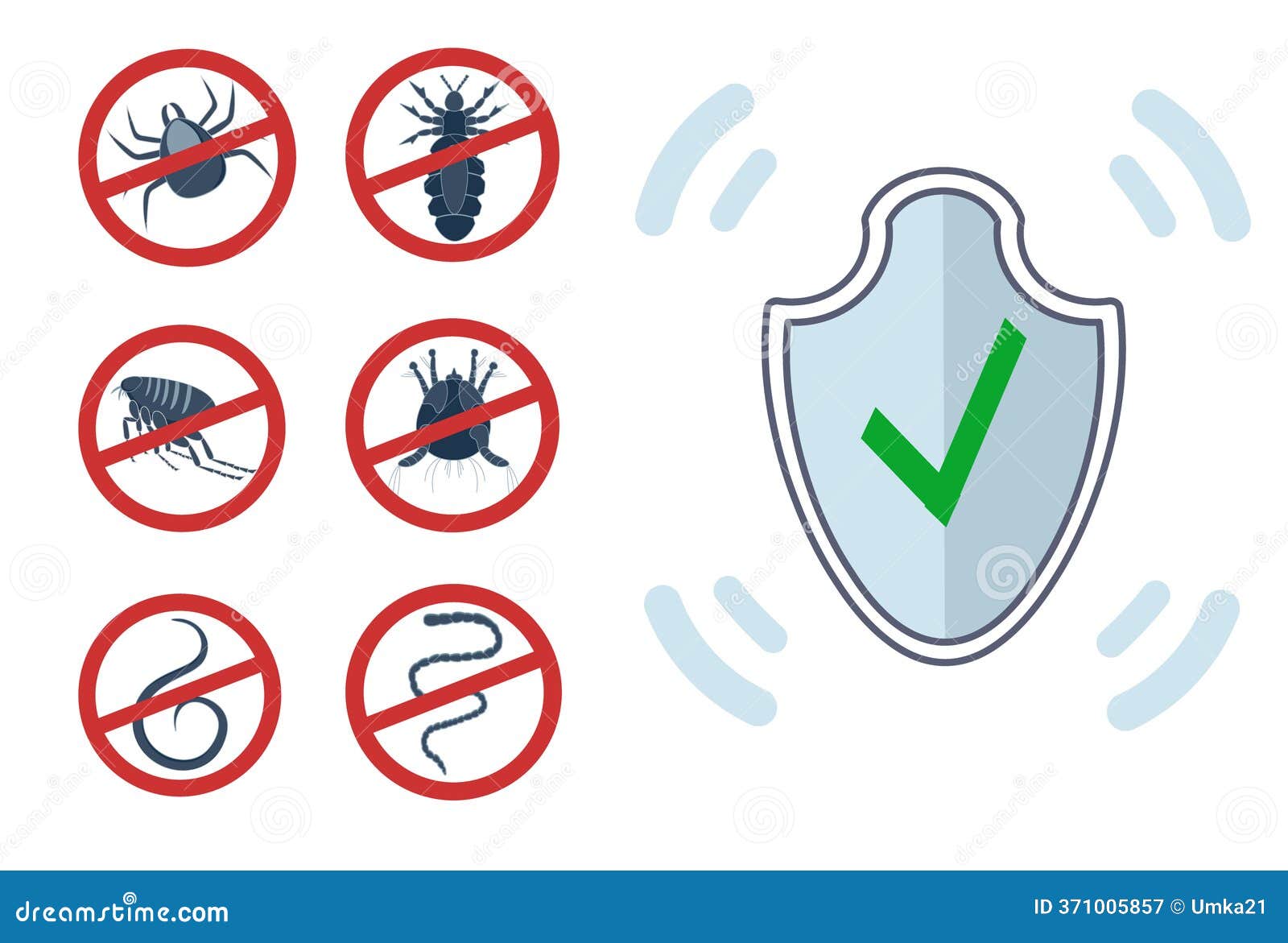 Insect Control And Parasite Extermination Chemical Vector Set ...