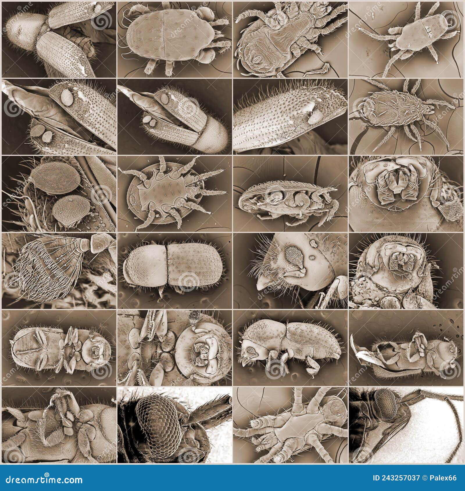 Electron Microscope Images Of Insects