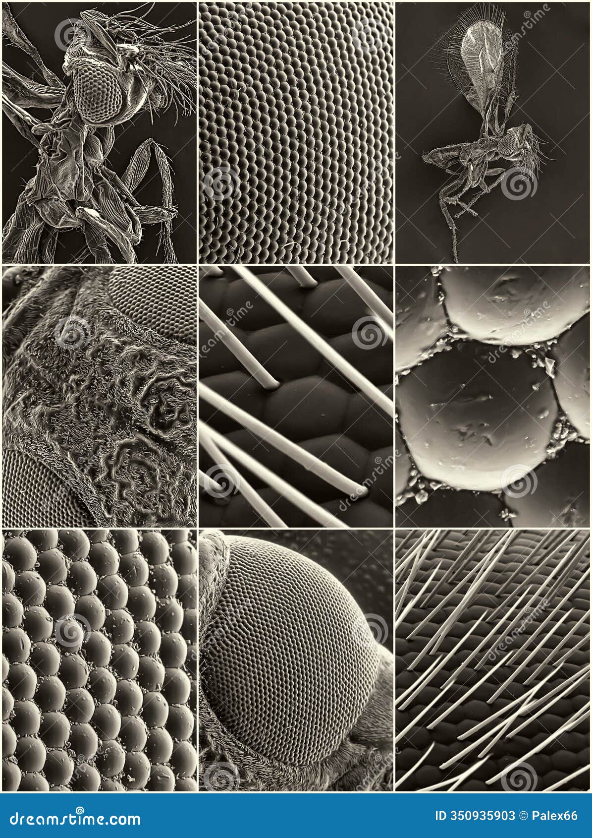 Insect Electron Microscope Photos Stock Image - Image of technology ...