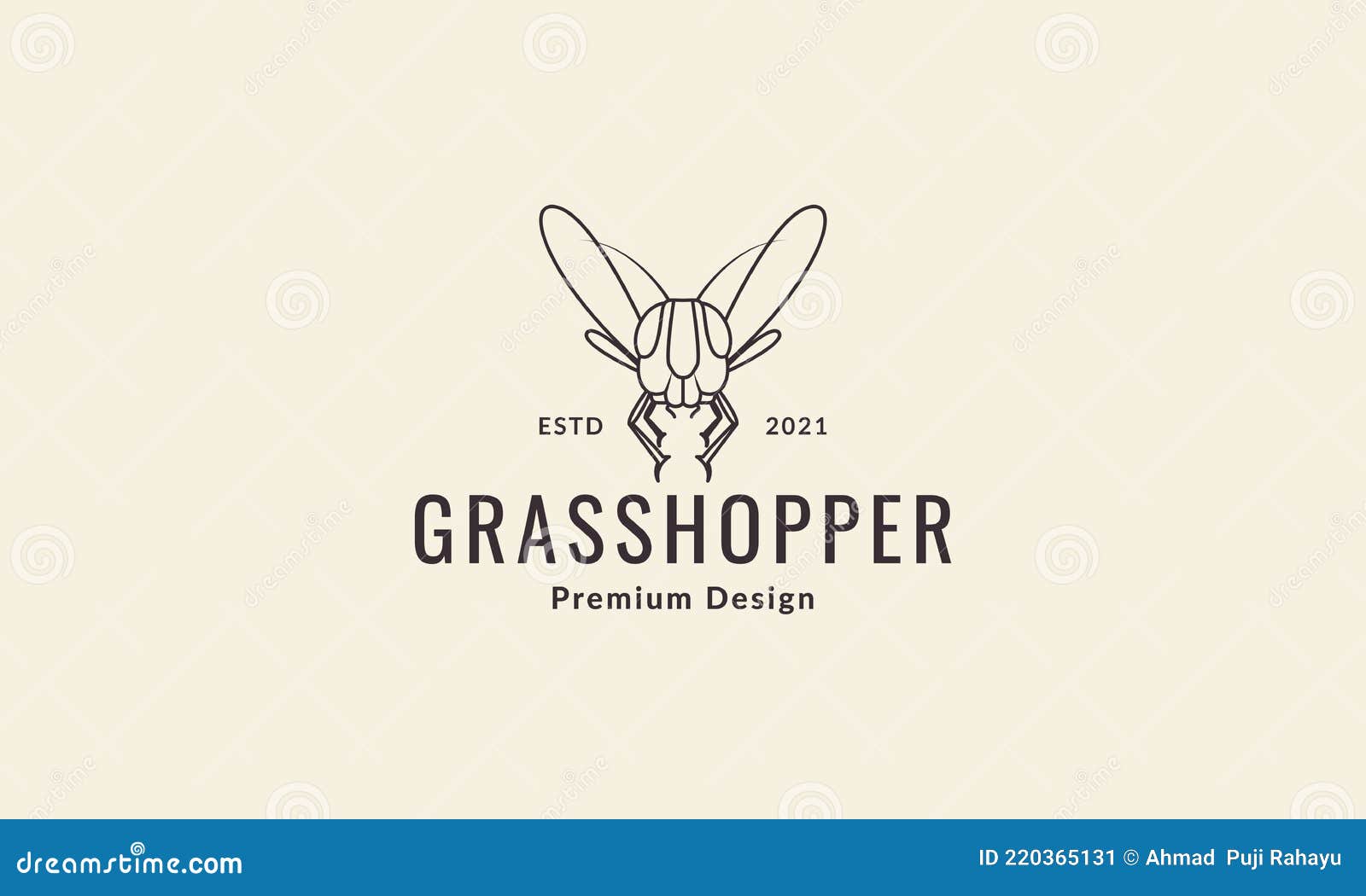 Insect Grasshopper Fly Lines Logo Symbol Icon Vector Graphic Design ...