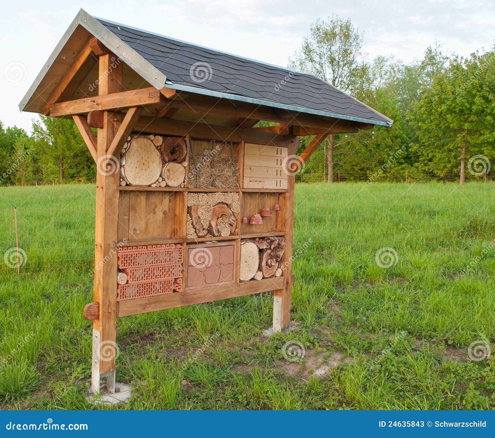 Insect hotel stock image. Image of protection, butterfly - 24635843