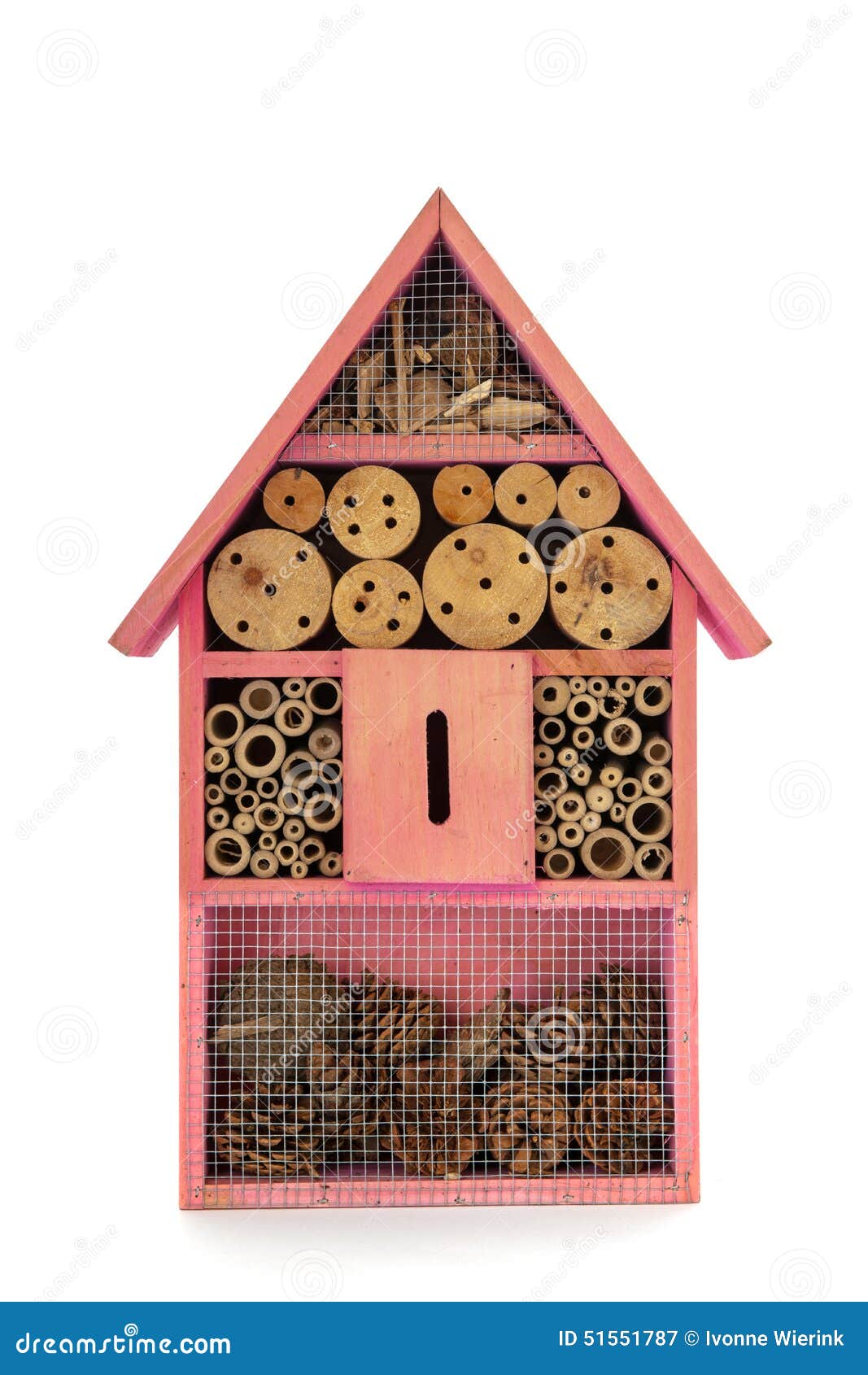 Insect Hotel Made Of Brick Stone For Wild Bees And Wasps Insects Stock ...