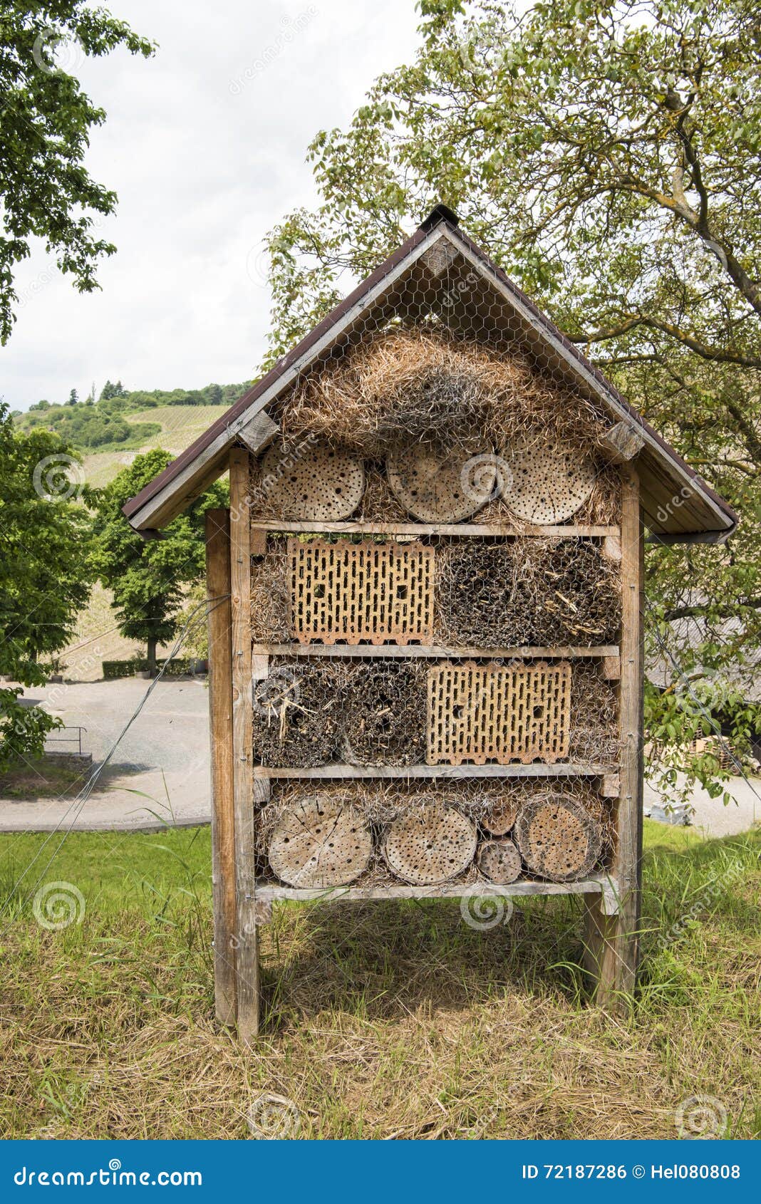 Insect Hotel for Different Kind of Insects, Save the Insects Stock ...