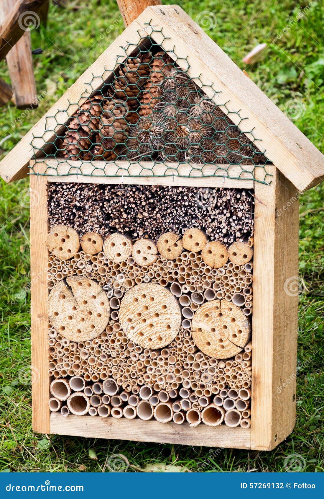 Insect house stock photo. Image of hotel, garden, help - 57269132