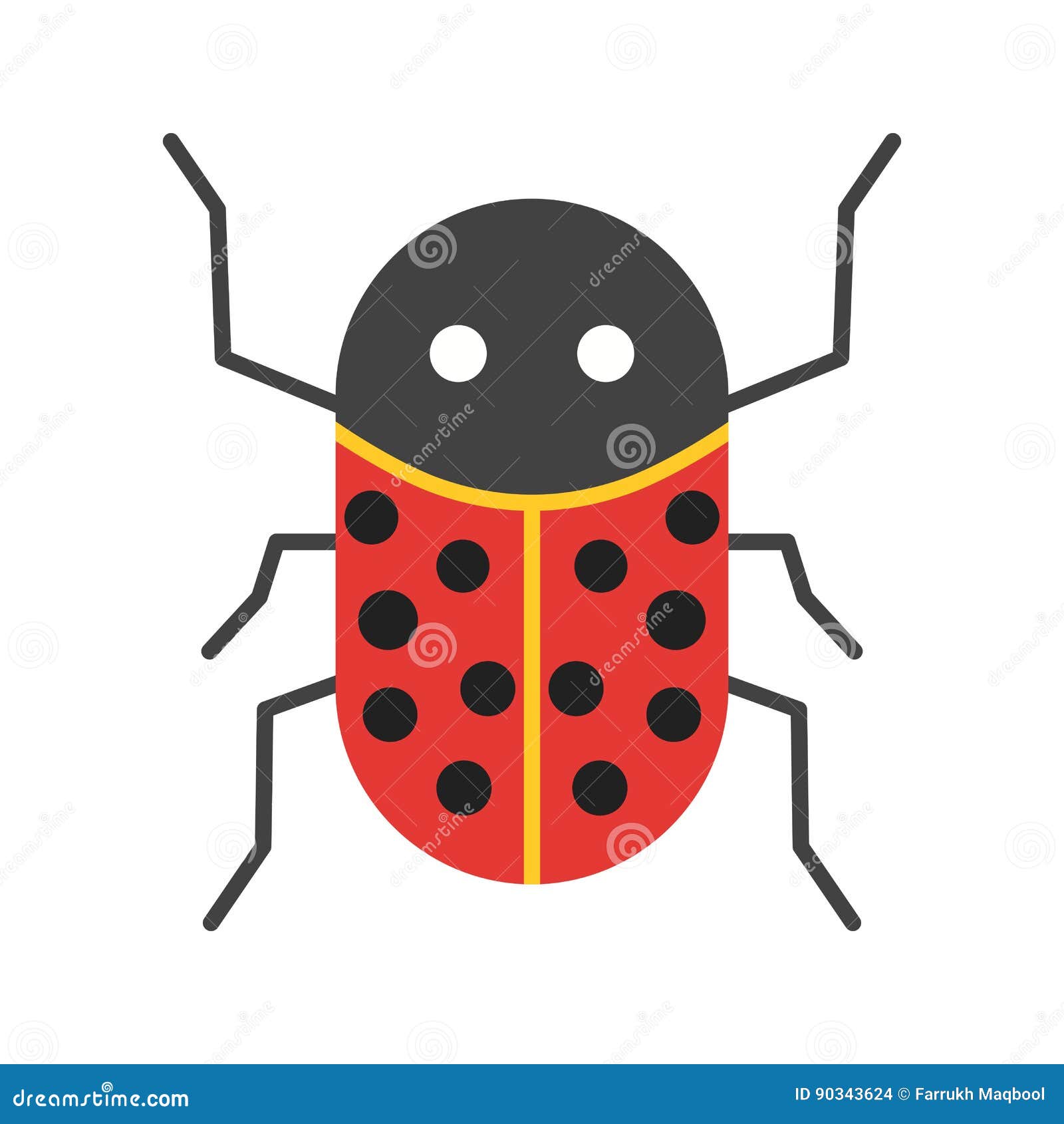 Insect Infestation stock vector. Illustration of pest - 90343624