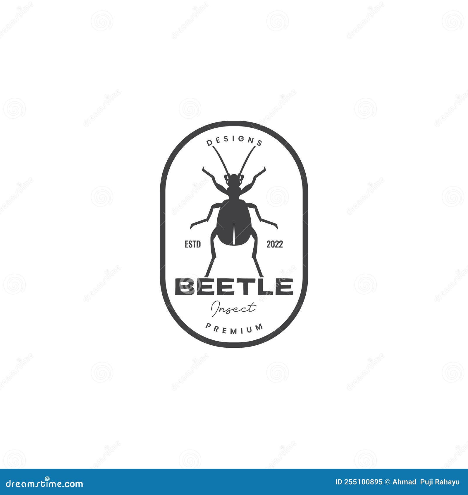 Insect Lice Logo Design Badge Stock Vector - Illustration of logo ... Insect Lice Logo Design Badge Stock Vector - Illustration of logo ...