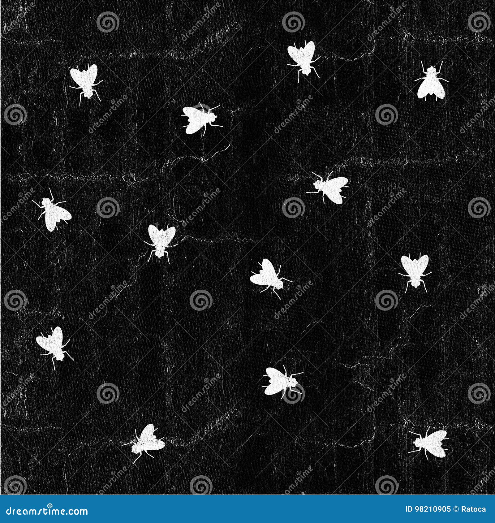 Insect pattern stock illustration. Illustration of pattern - 98210905