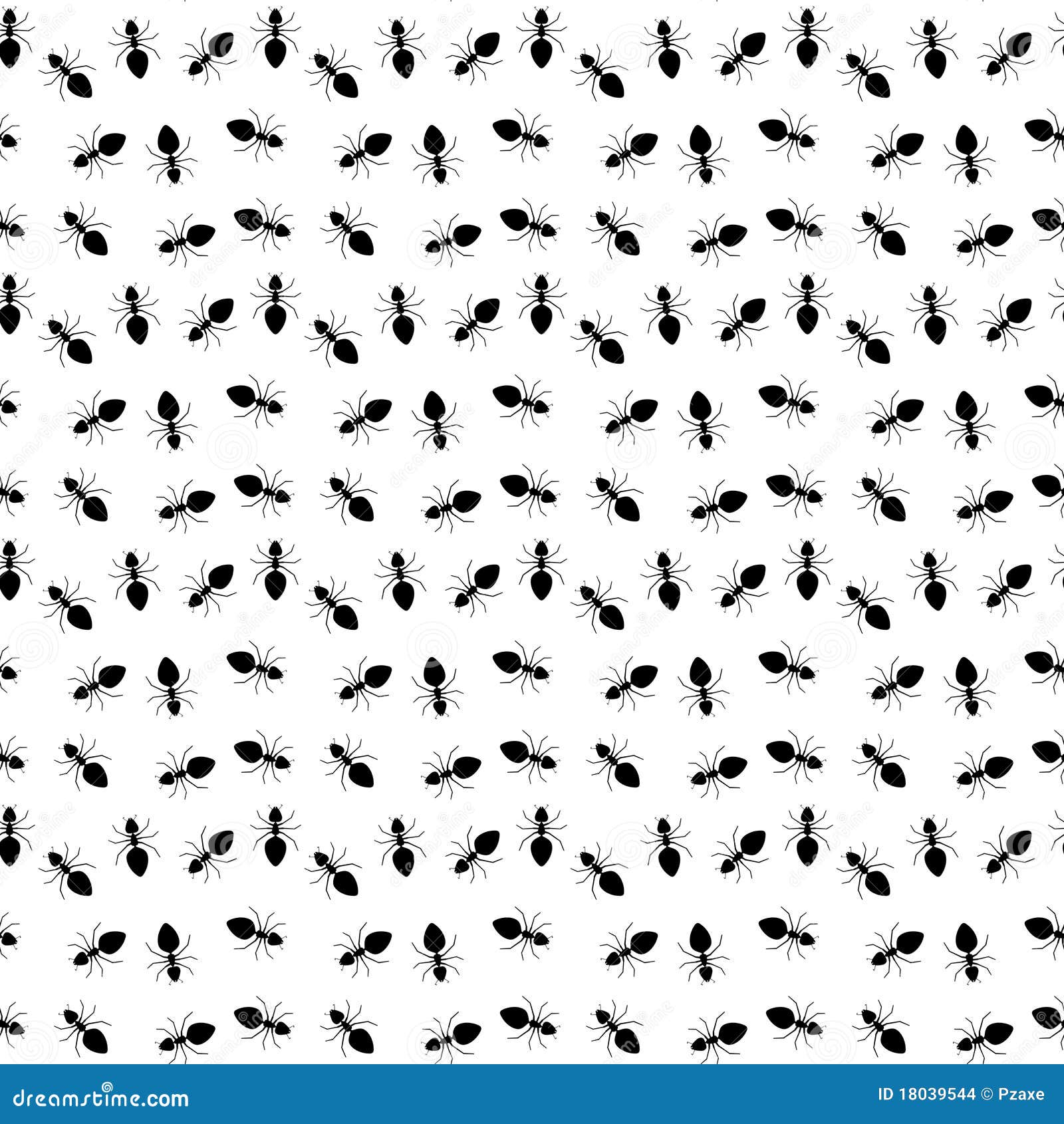 Insect Pests - Seamless Pattern Stock Illustration - Illustration of ...