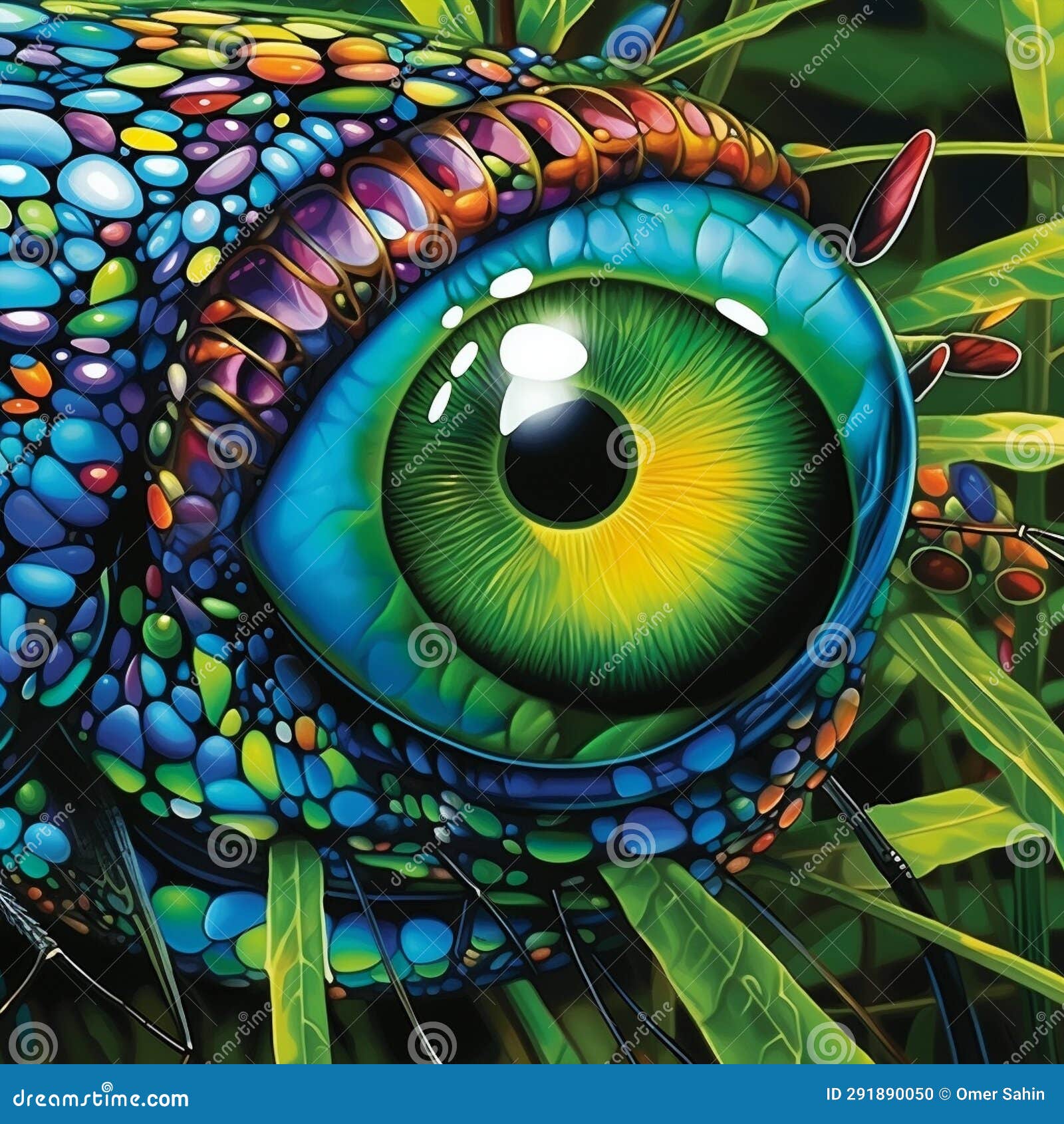 Insect Visionscapes: Exploring the Otherworldly Vision of Insects Stock ...