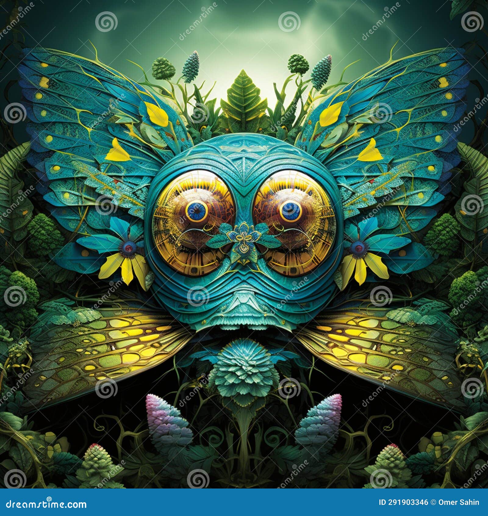 Insect Visionscapes: Exploring the Otherworldly Vision of Insects Stock ...