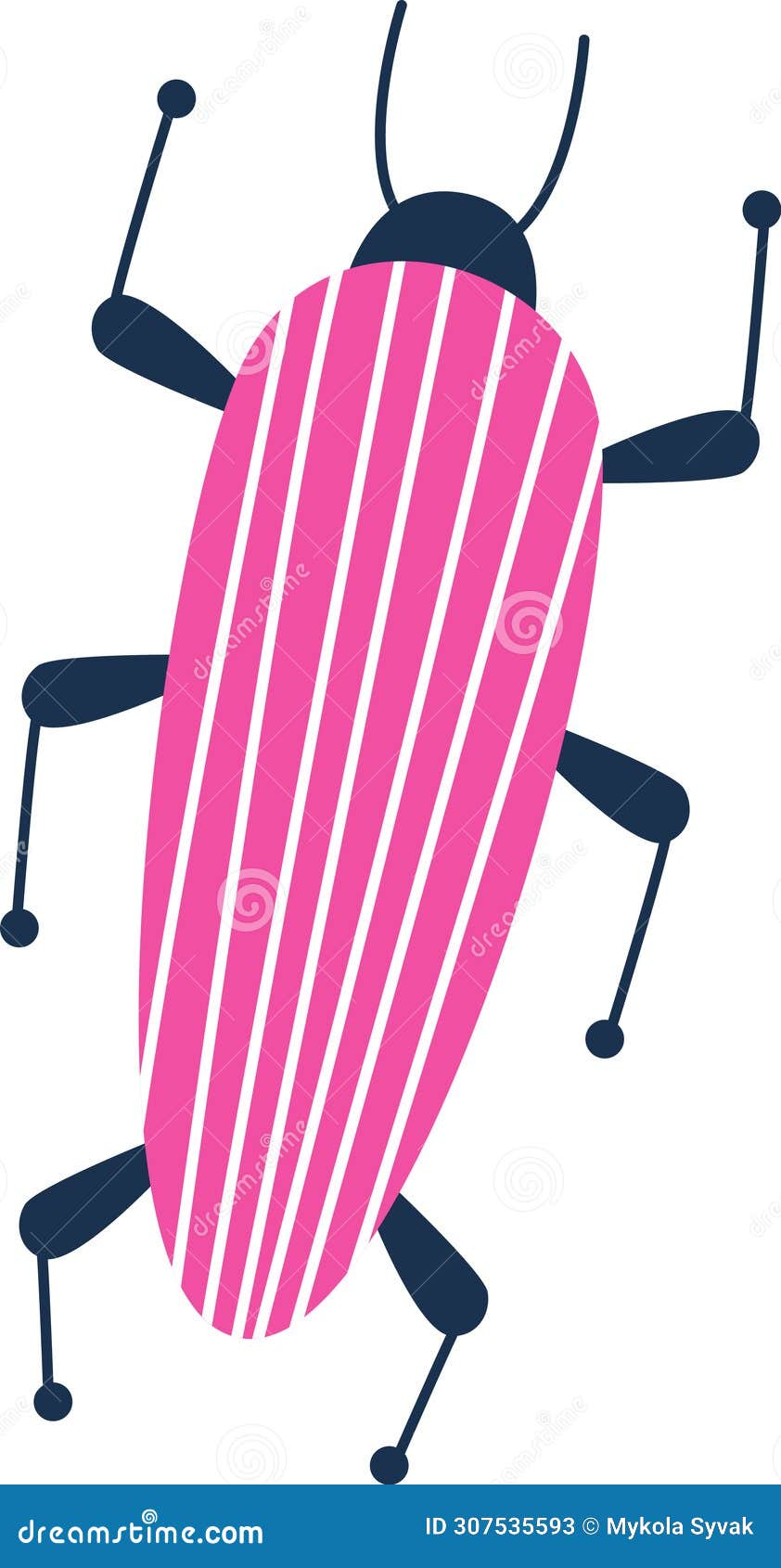 Insecte de dessin illustration de vecteur. Illustration du anomalie ...