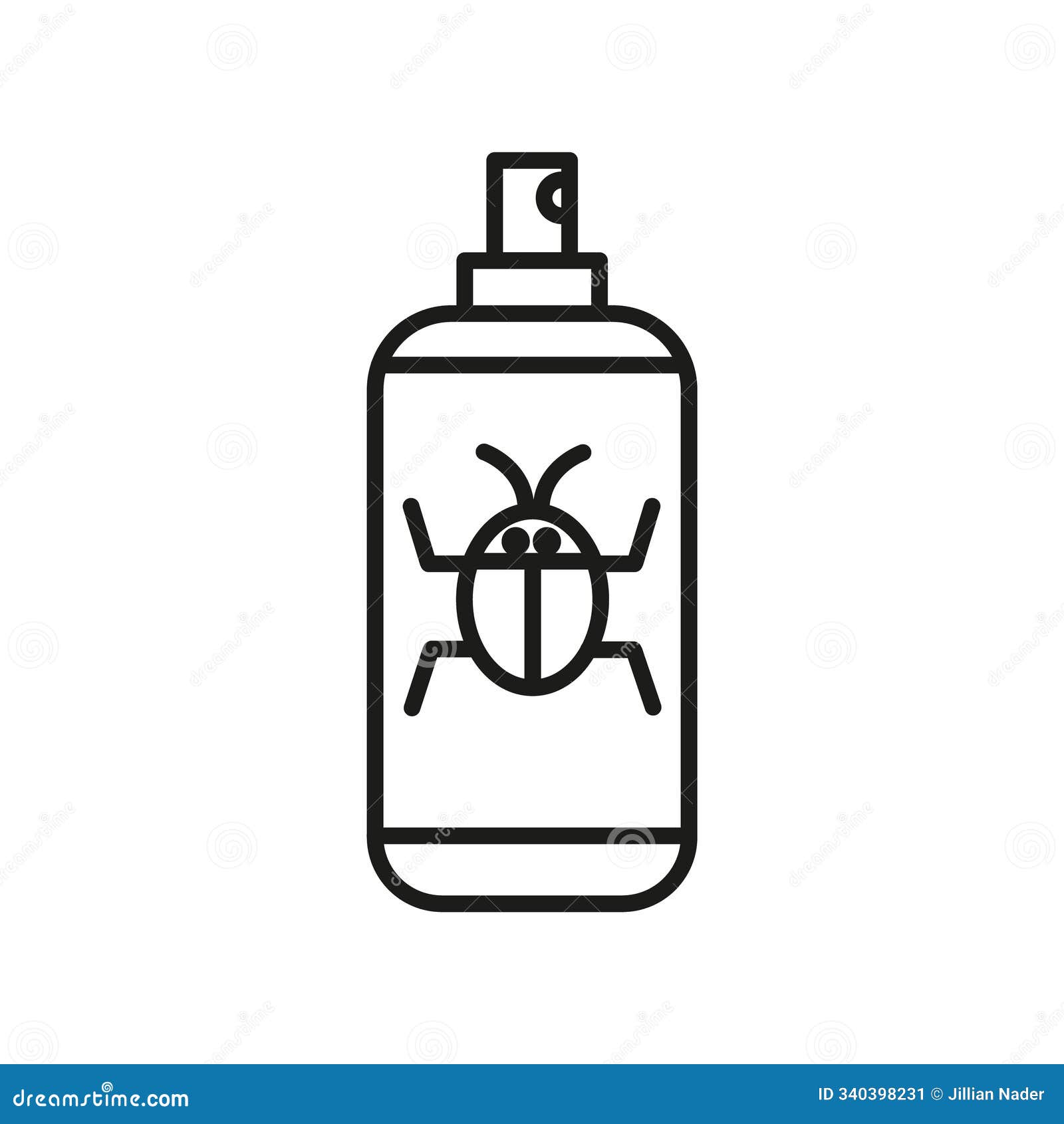 Insecticide Icon Vector Sign And Symbol Isolated On White Background ...