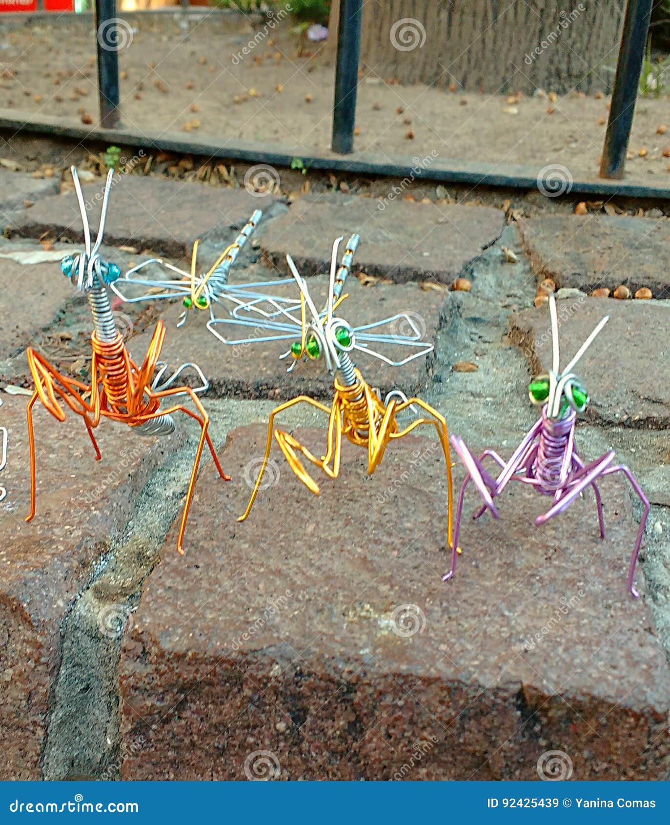 Insects stock image. Image of insects, manualidades, wire - 92425439