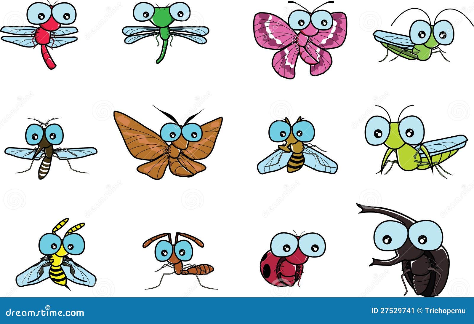 Insects vector stock vector. Illustration of mosquito - 27529741