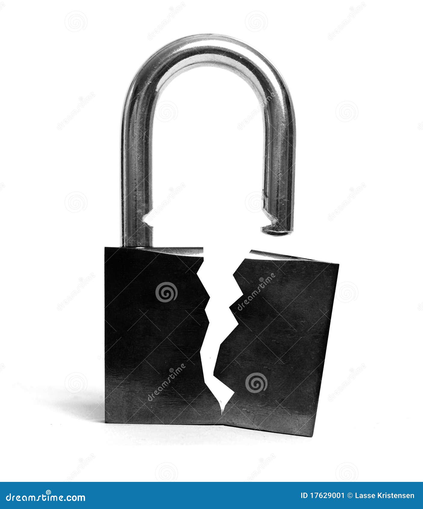 Broken Lock, Bolt On The Door With Rust On The Old Door Royalty-Free ...