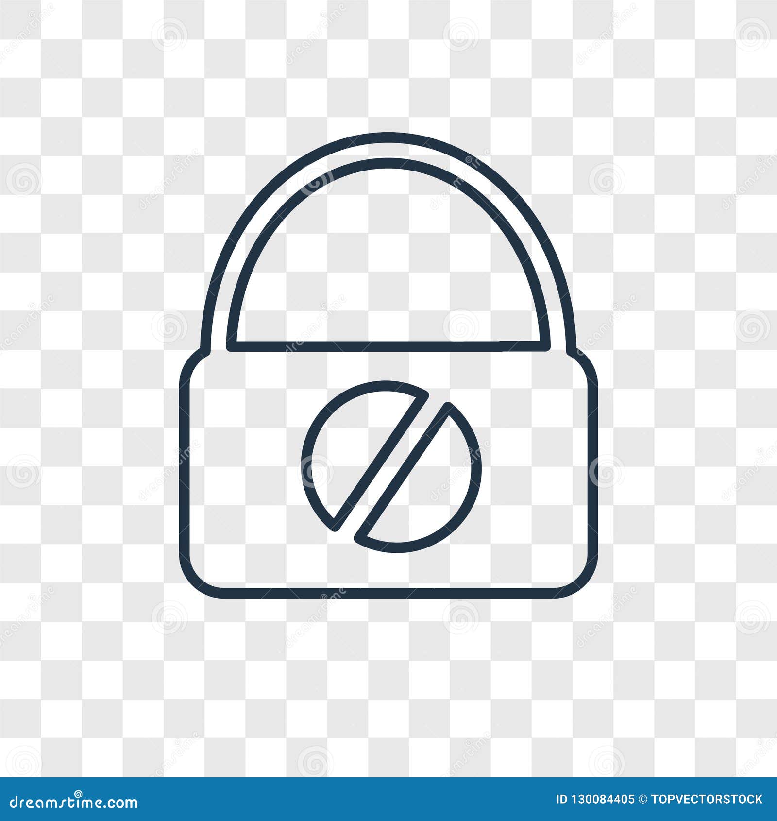 Linear Insecure Icon From Internet Security Outline Collection Thin