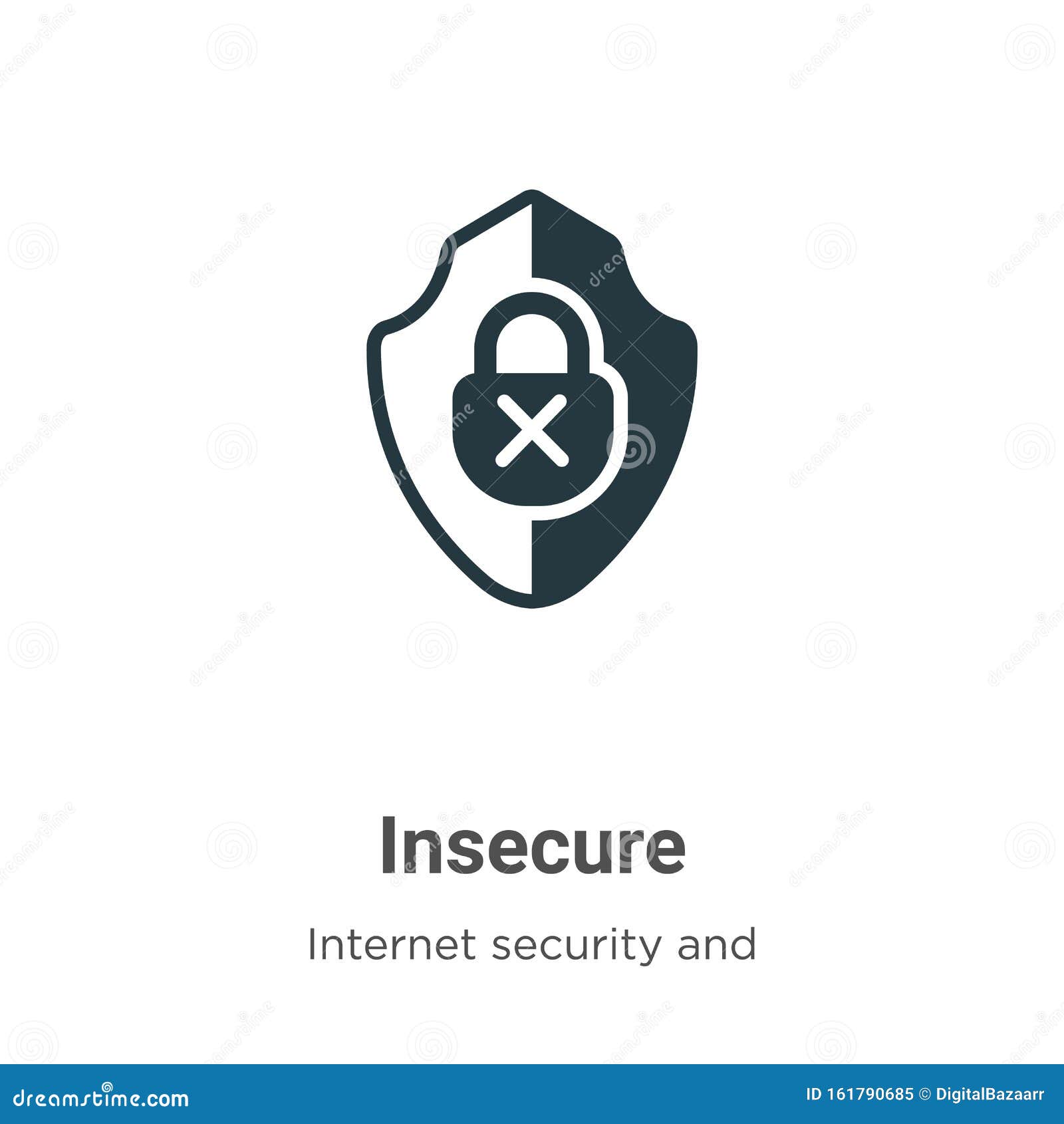 Insecure Sign Stock Illustrations – 2,200 Insecure Sign Stock ...