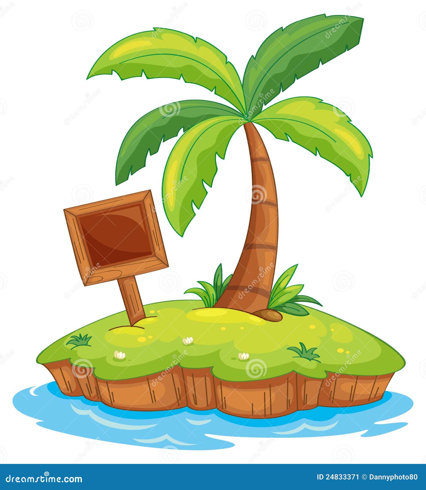 Insel vektor abbildung. Illustration von plan, insel - 24833371