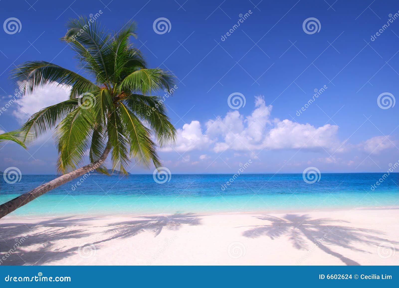 Insel-Paradies stockfoto. Bild von hintergrund, entweichen - 6602624