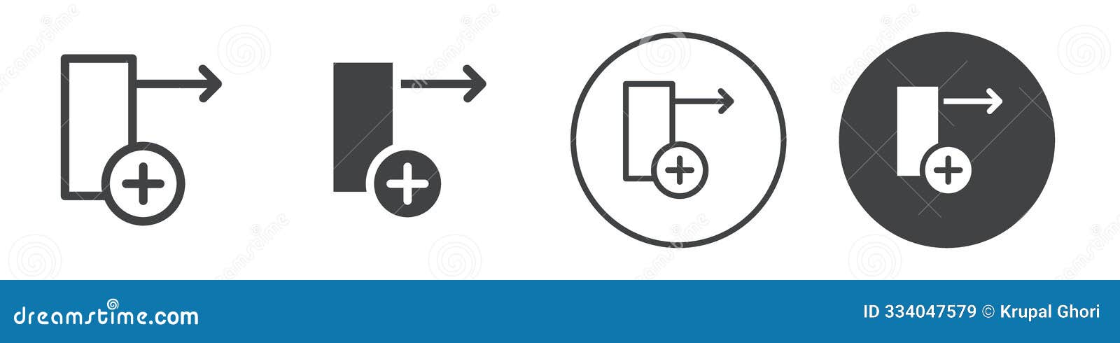 Insert Column Row Icon Vector Logo Outline Stock Vector - Illustration ...