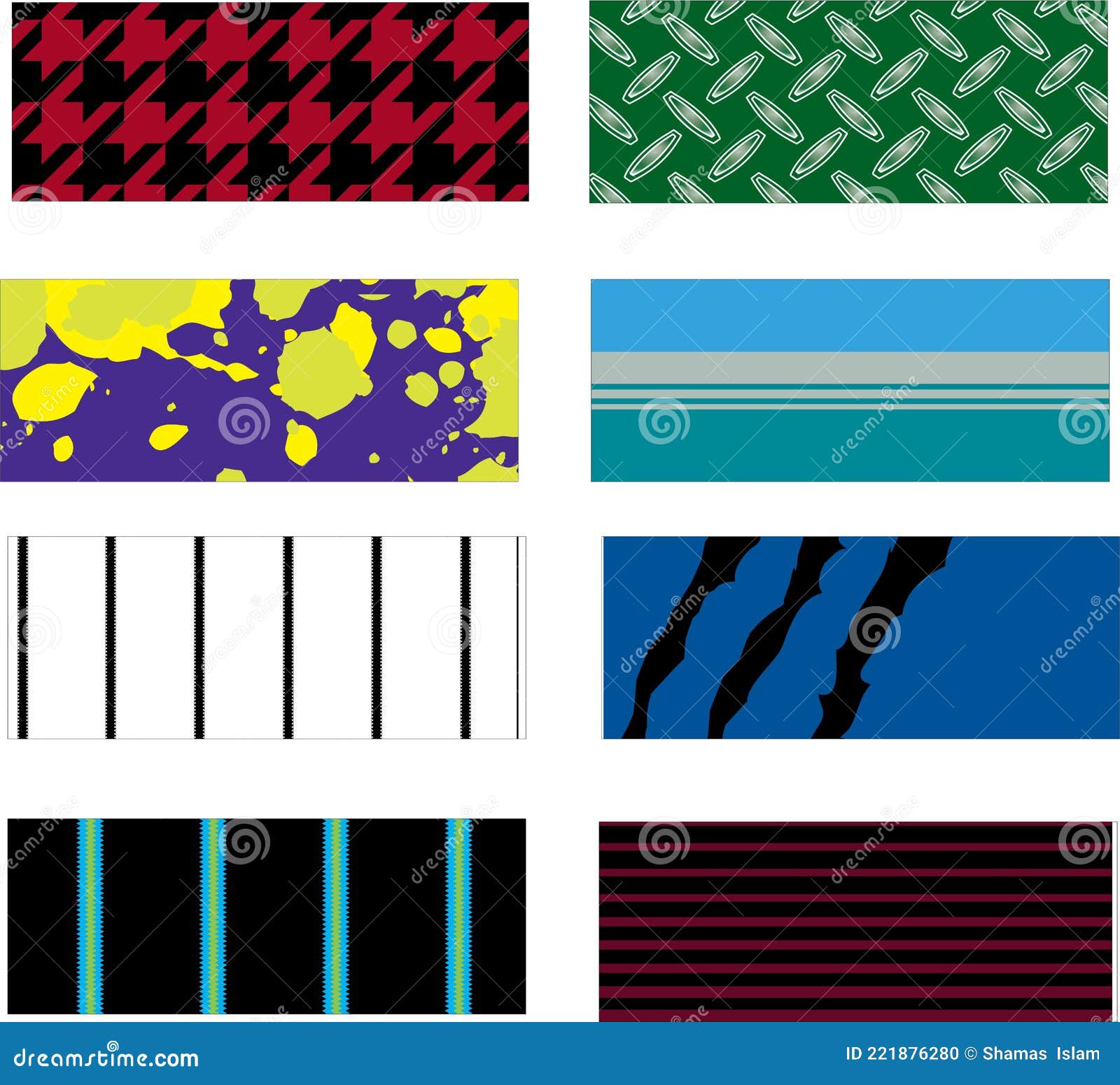Insert Designs Patterns Mock Ups Templates Vectors Stock Vector ...