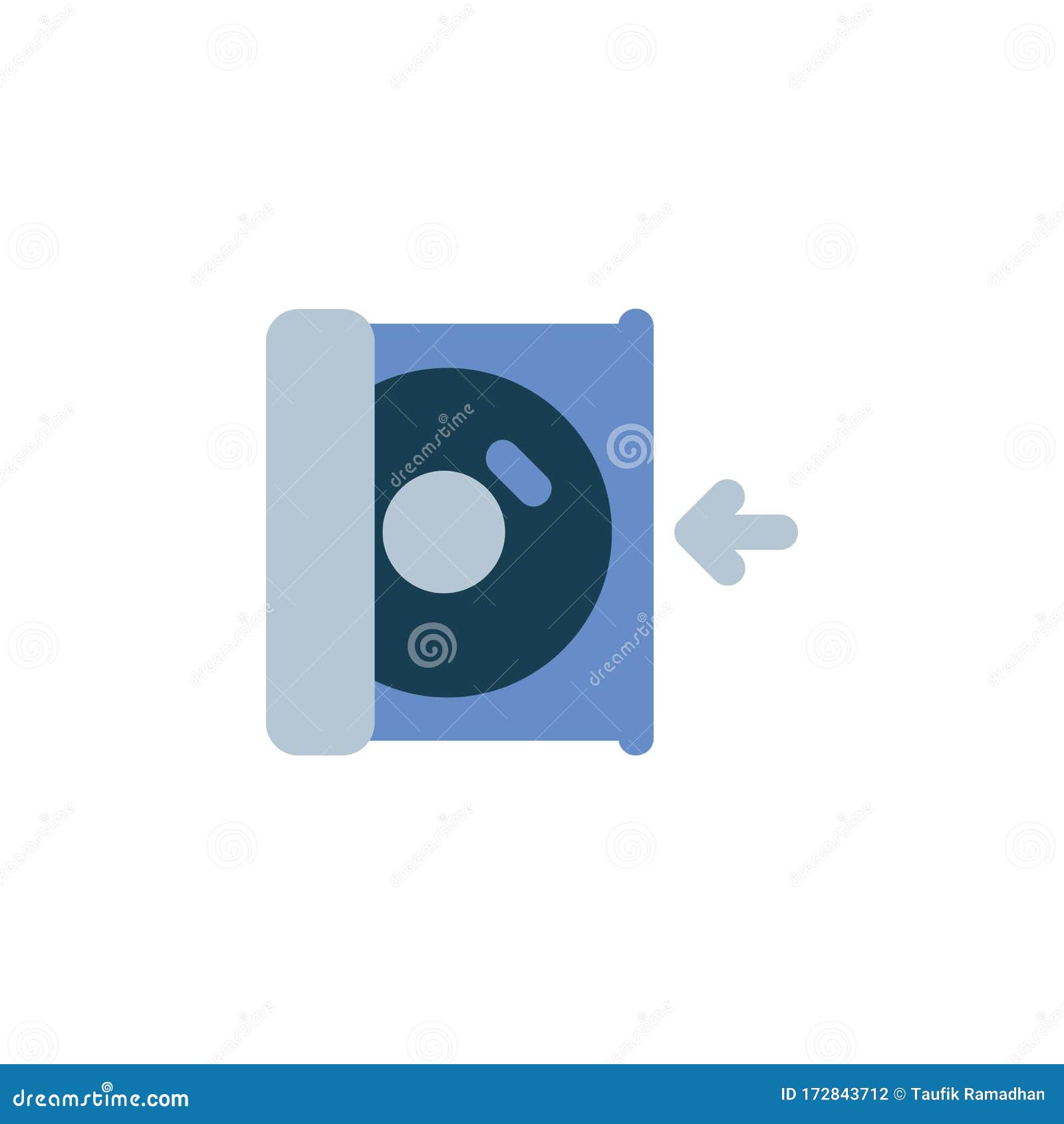 Insert Disc Icon. Perfect for Application, Web, Logo and Presentation ...