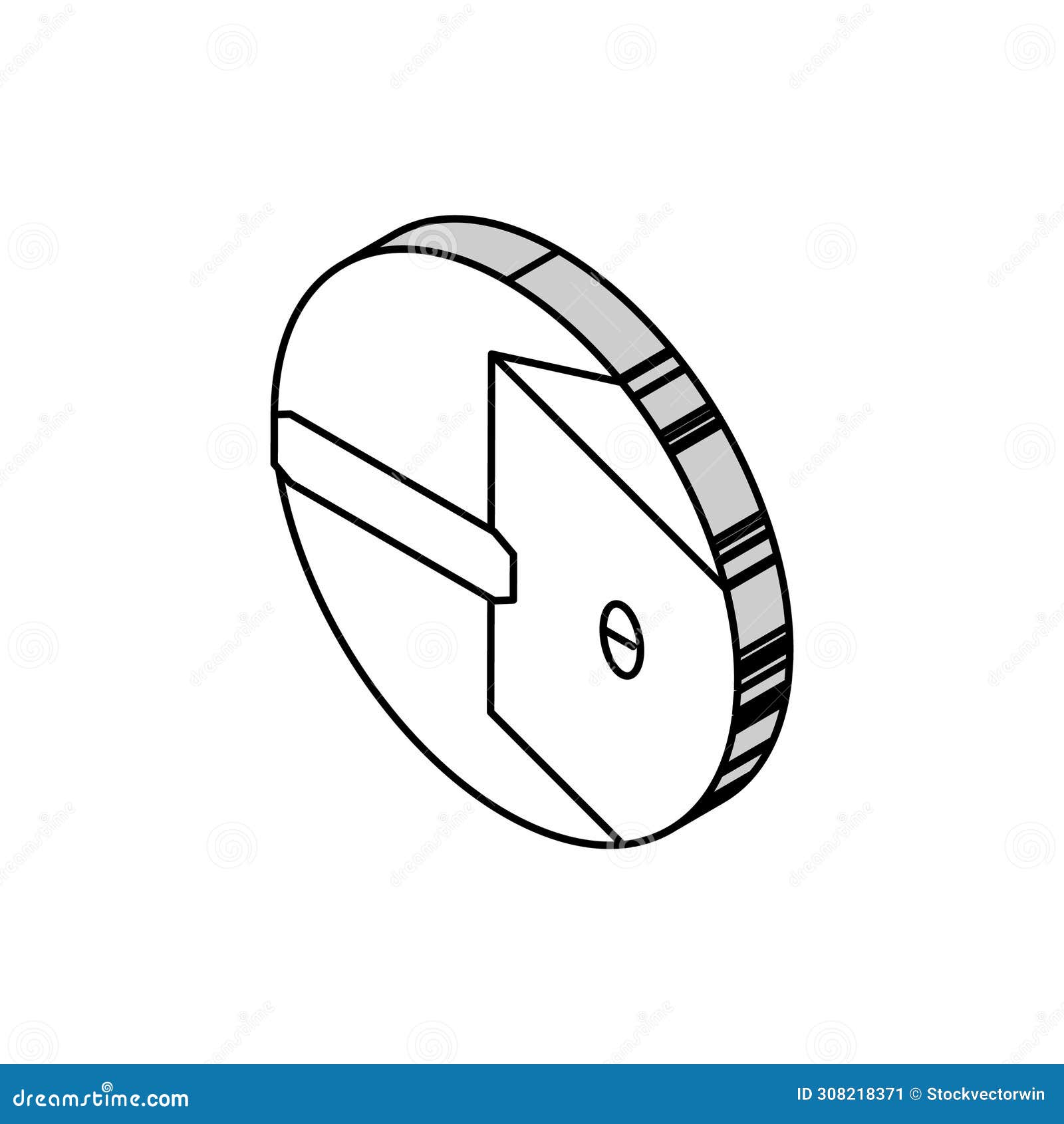 Insert Furniture Dowel Assembly Furniture Isometric Icon Vector ... Insert Furniture Dowel Assembly Furniture Isometric Icon Vector ...
