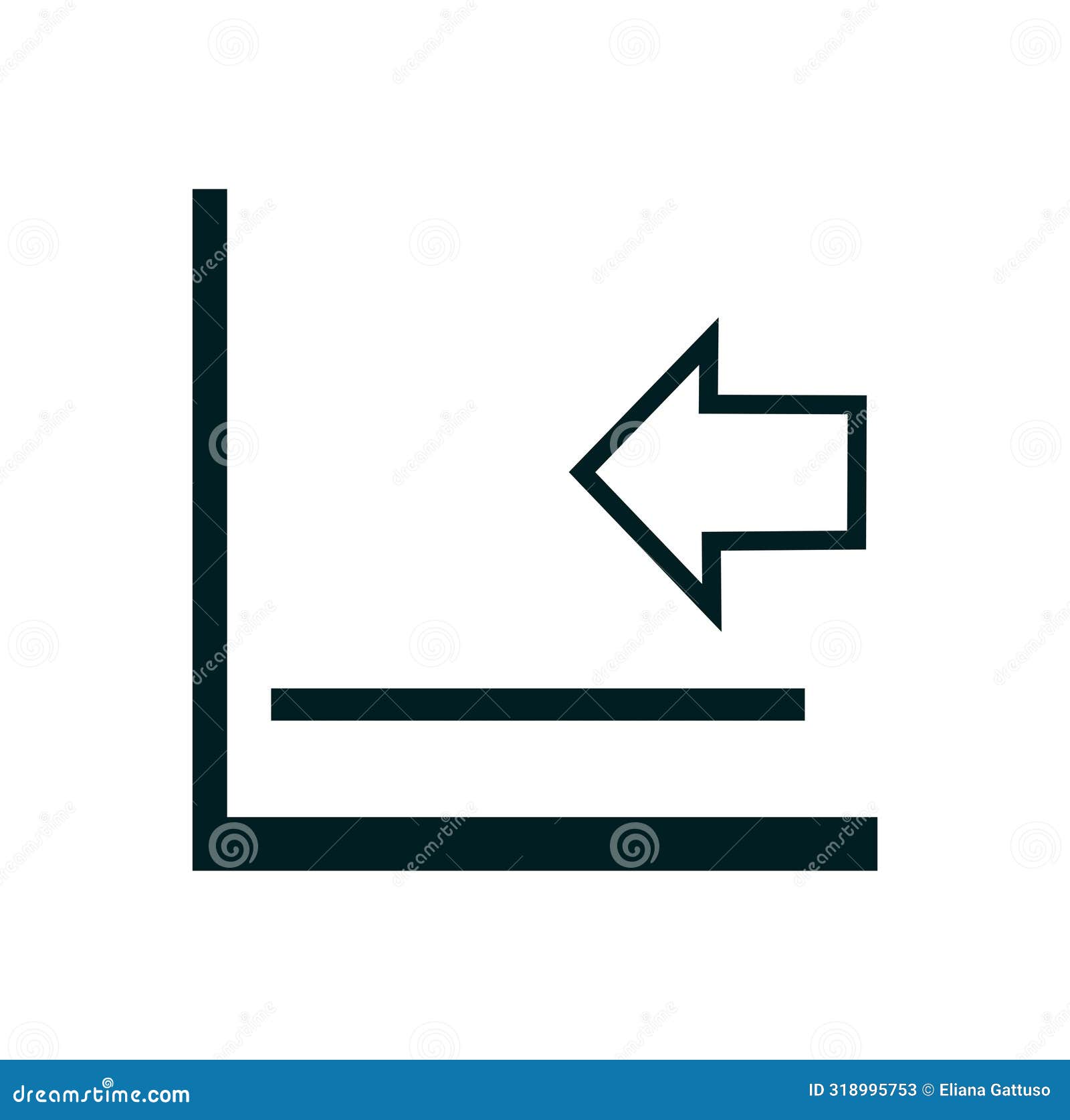 Insert Paper Symbol Cartoon Vector | CartoonDealer.com #318995753