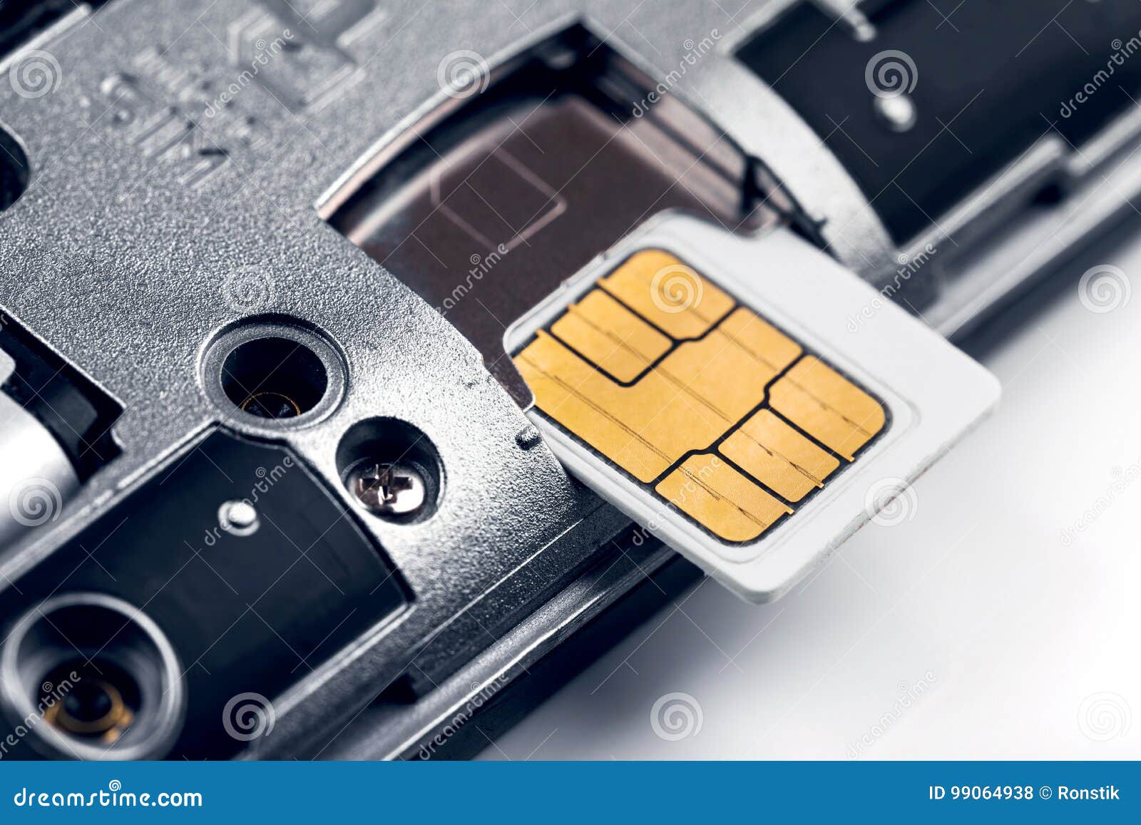 Insert Sim Card in Smart Phone Stock Photo - Image of wireless ...