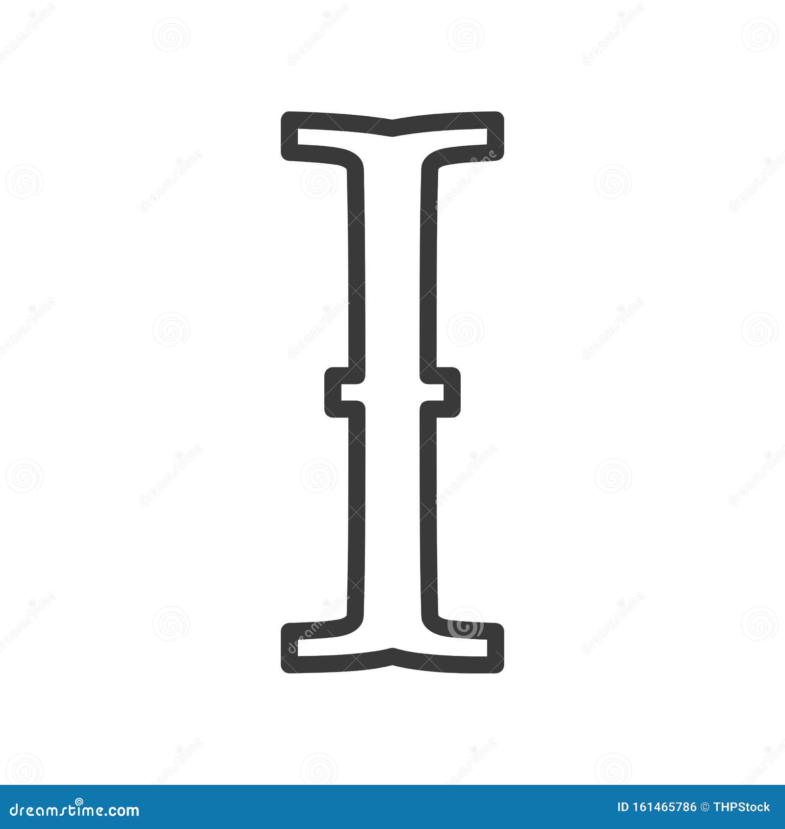 Insert Text I Beam Icon Vector Stock Vector - Illustration of pointer, beam: 161465786