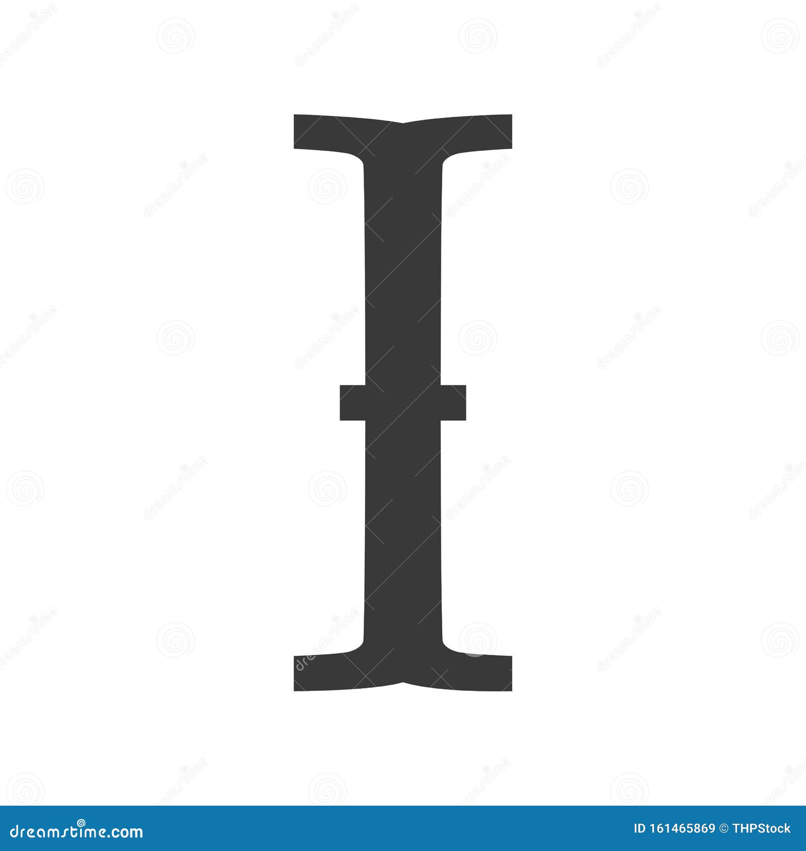 Insert Text I Beam Icon Vector Stock Vector - Illustration of abstract ...