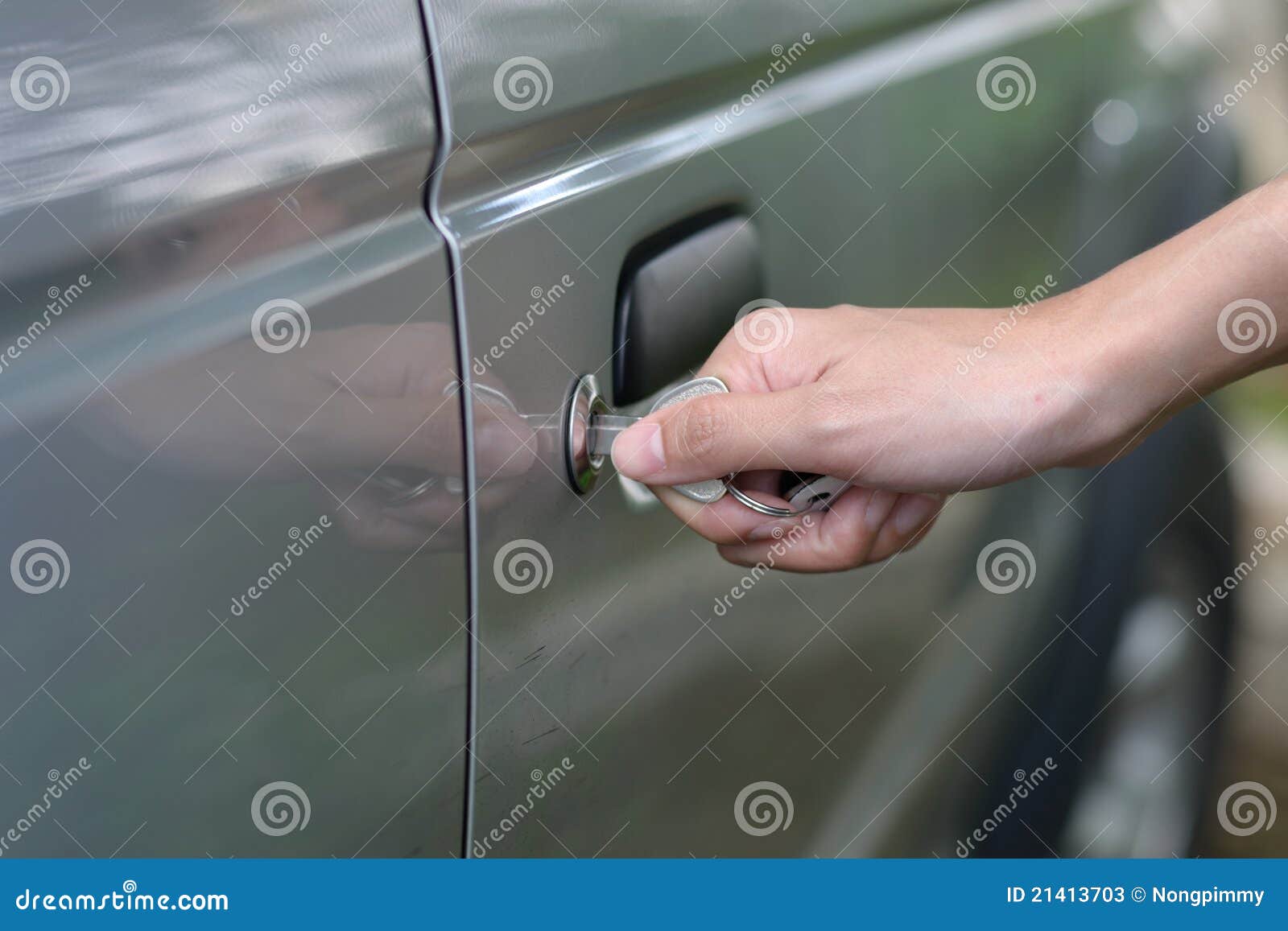 Inserted Car Key stock image. Image of journey, grey - 21413703