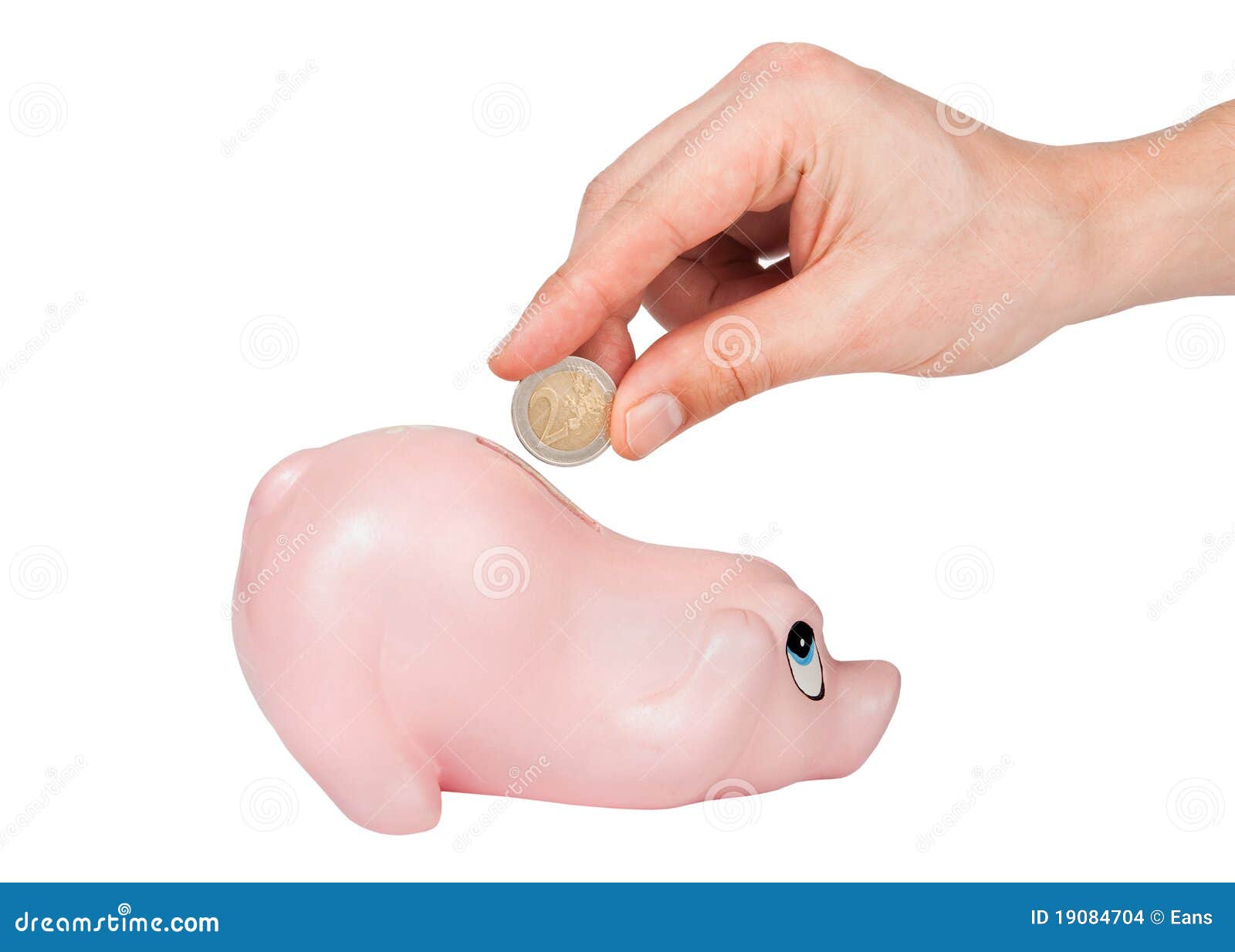 Inserting coin stock photo. Image of wealth, donate, financial - 19084704