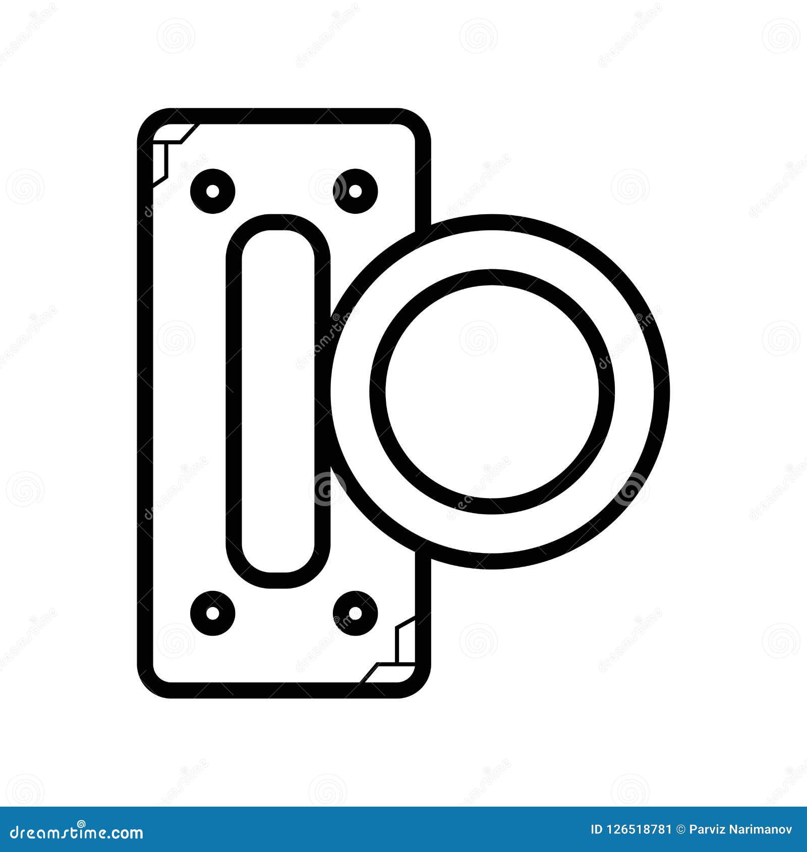 Inserting Coin To Slot on Vending Machine Stock Illustration ...