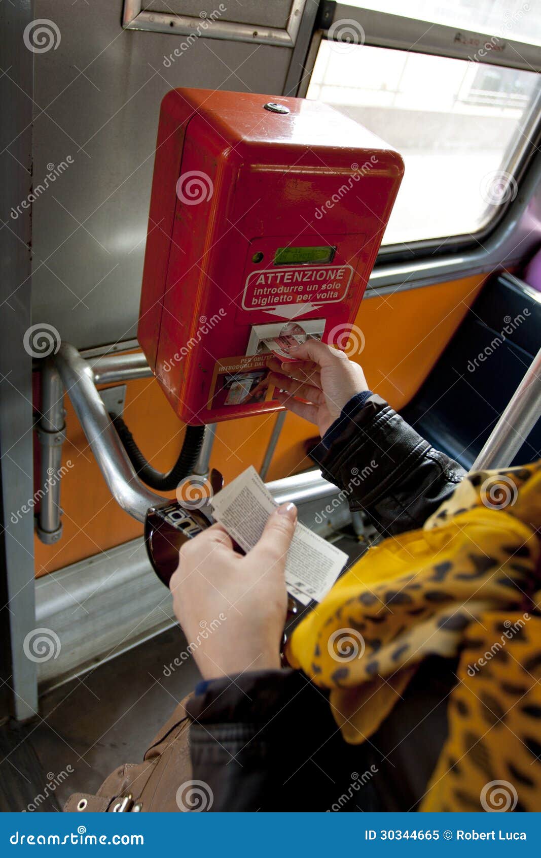 Inserting the ticket stock image. Image of motion, ticket - 30344665