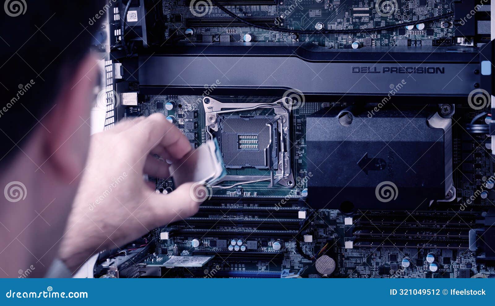 Inserting Xeon CPU into Dell Precision Workstation Editorial ...