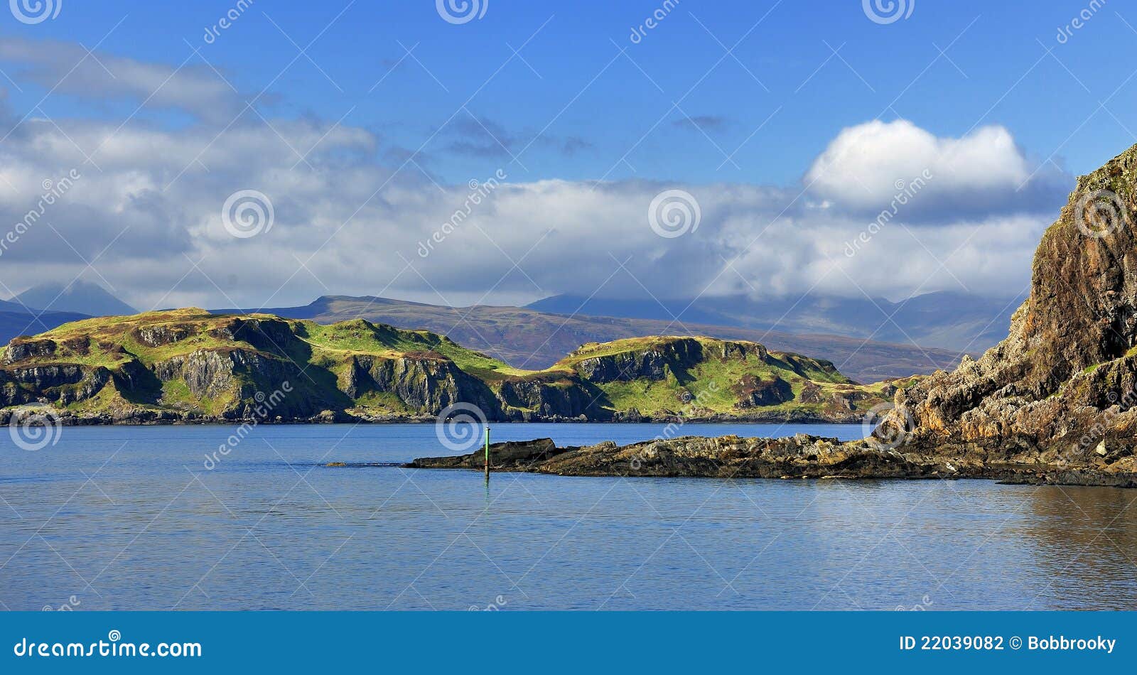 Insh island, Scotland stock photo. Image of landscape - 22039082