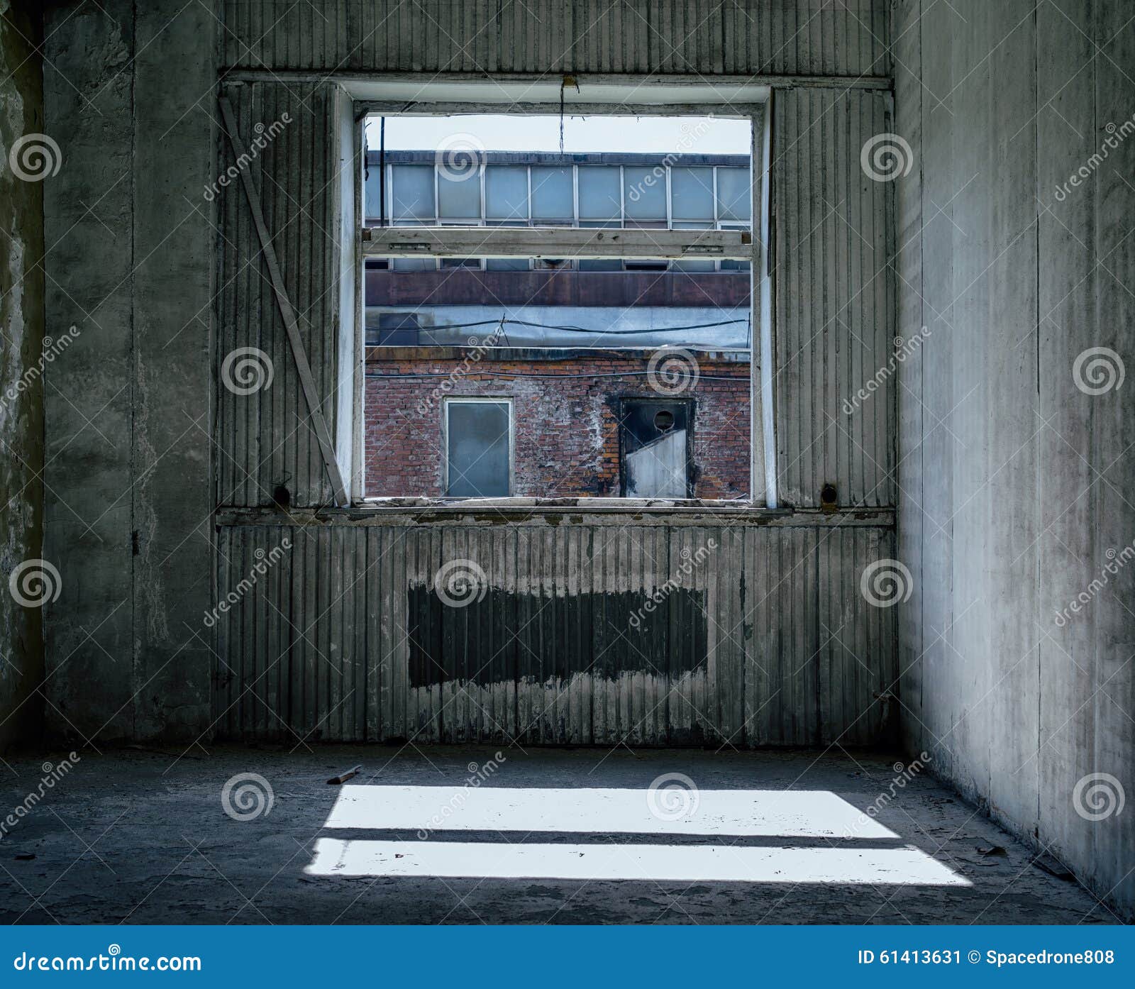 Inside Abandoned Russian Factory Stock Image - Image of wallpaper, aded ...