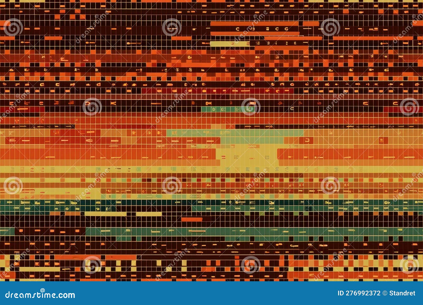Inside Of The Abstract Programming Code Beautiful Seamless Pattern
