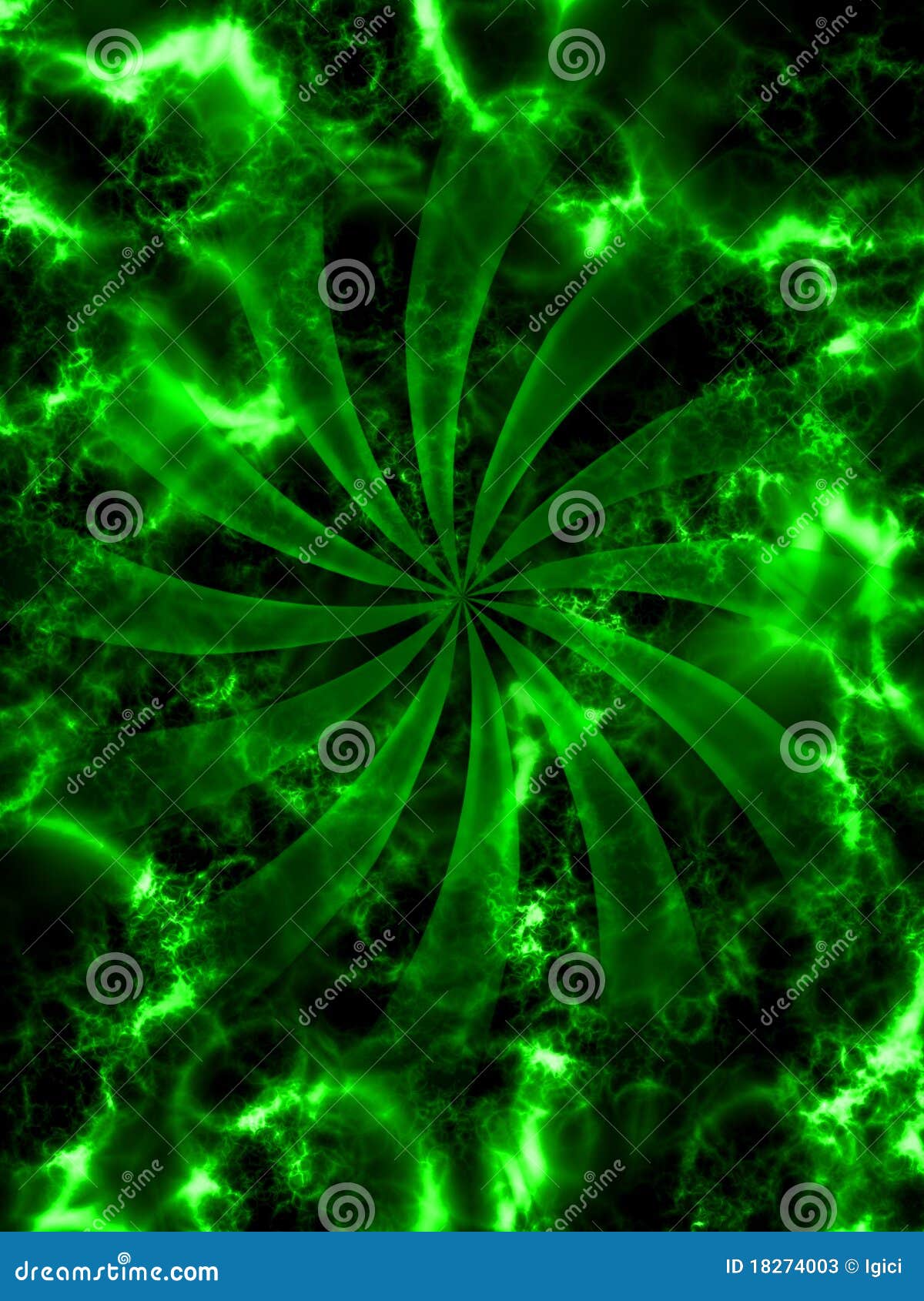 Inside an abstract vortex stock illustration. Illustration of cosmos ...